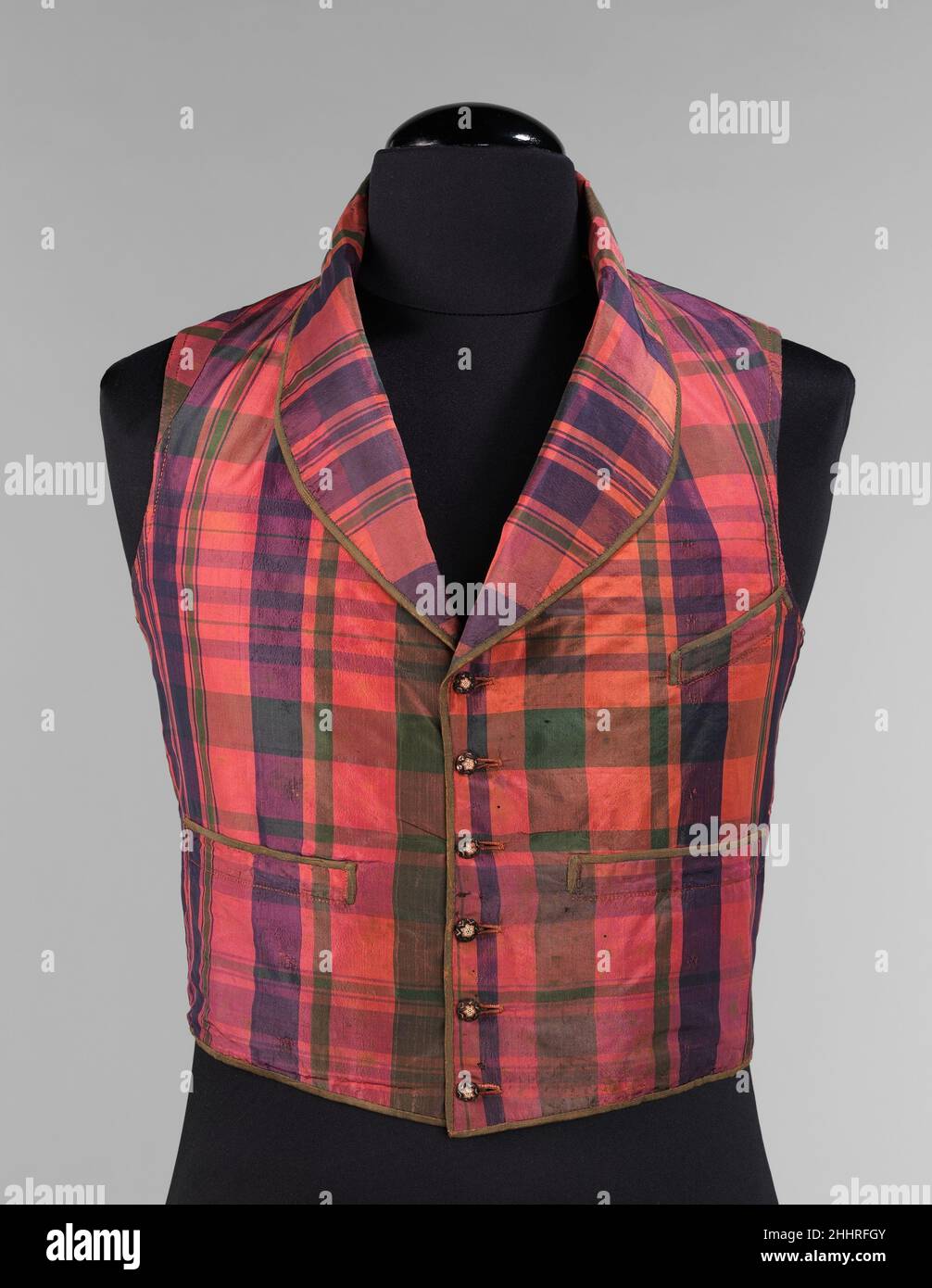 Morning vest 1850–59 American Waistcoats and vests of the 18th and 19th ...
