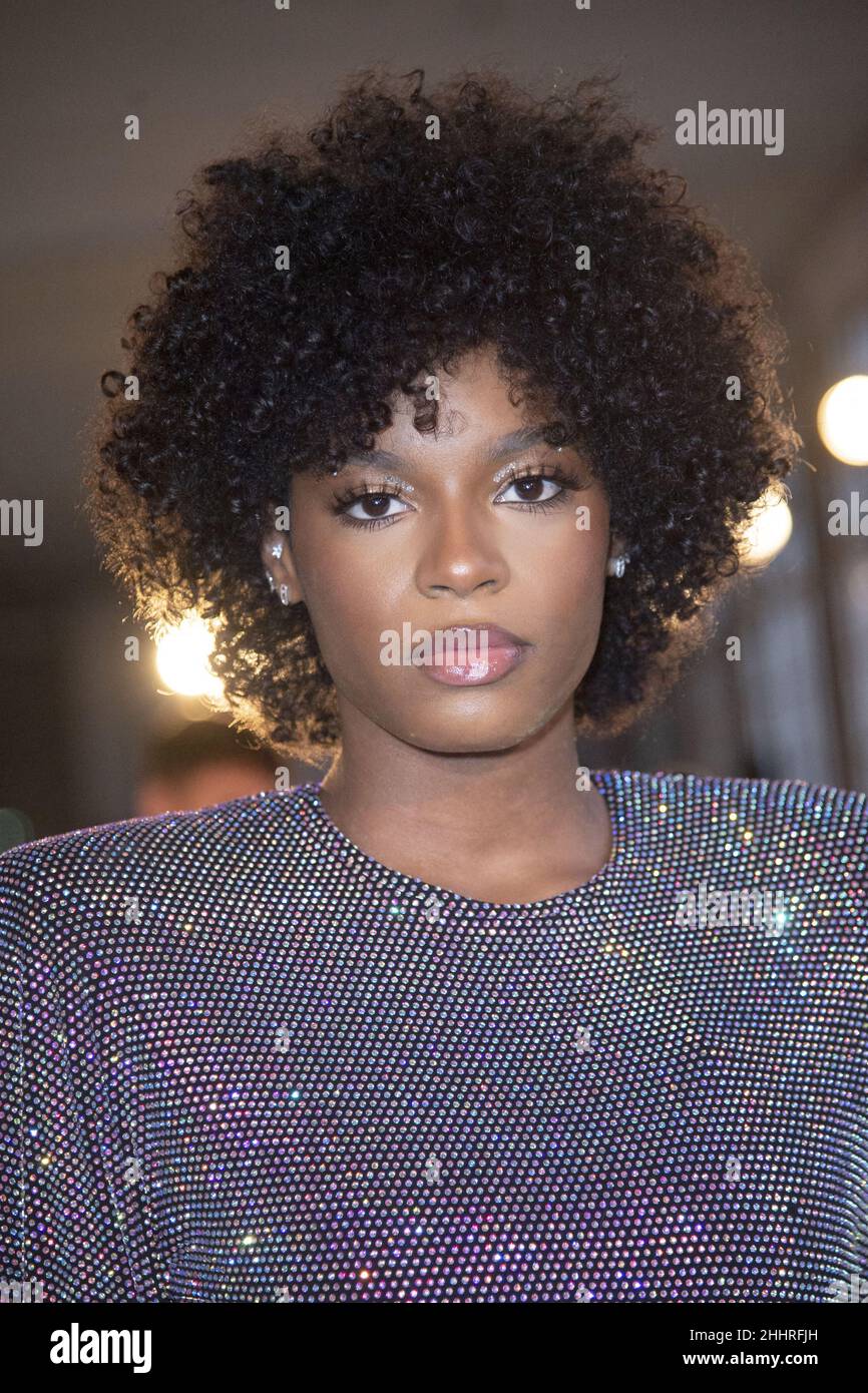 Didi Stone attending the Alexandre Vauthier Haute Couture Spring/Summer ...
