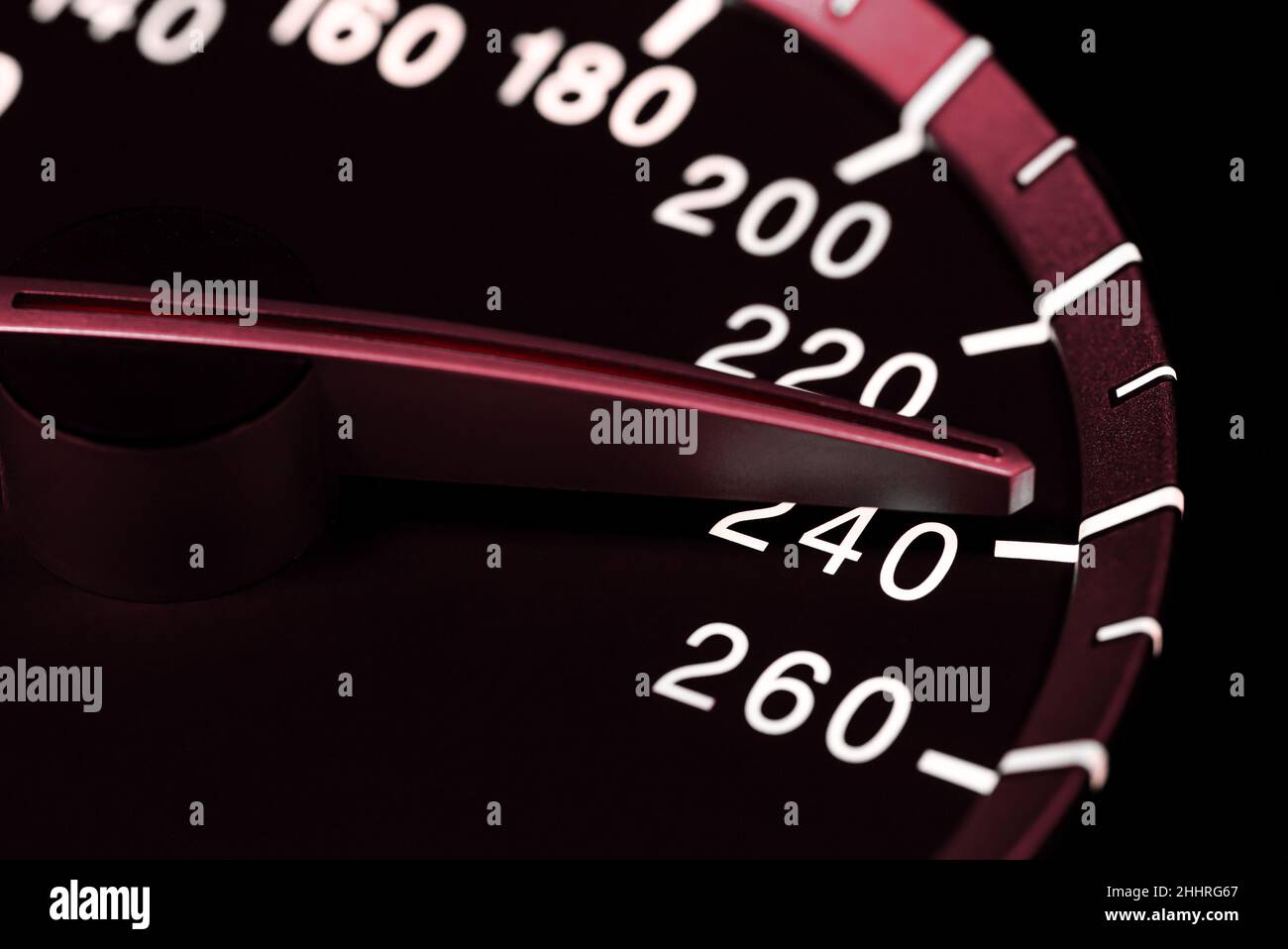 Risk meter with needle pointing hi-res stock photography and images - Alamy