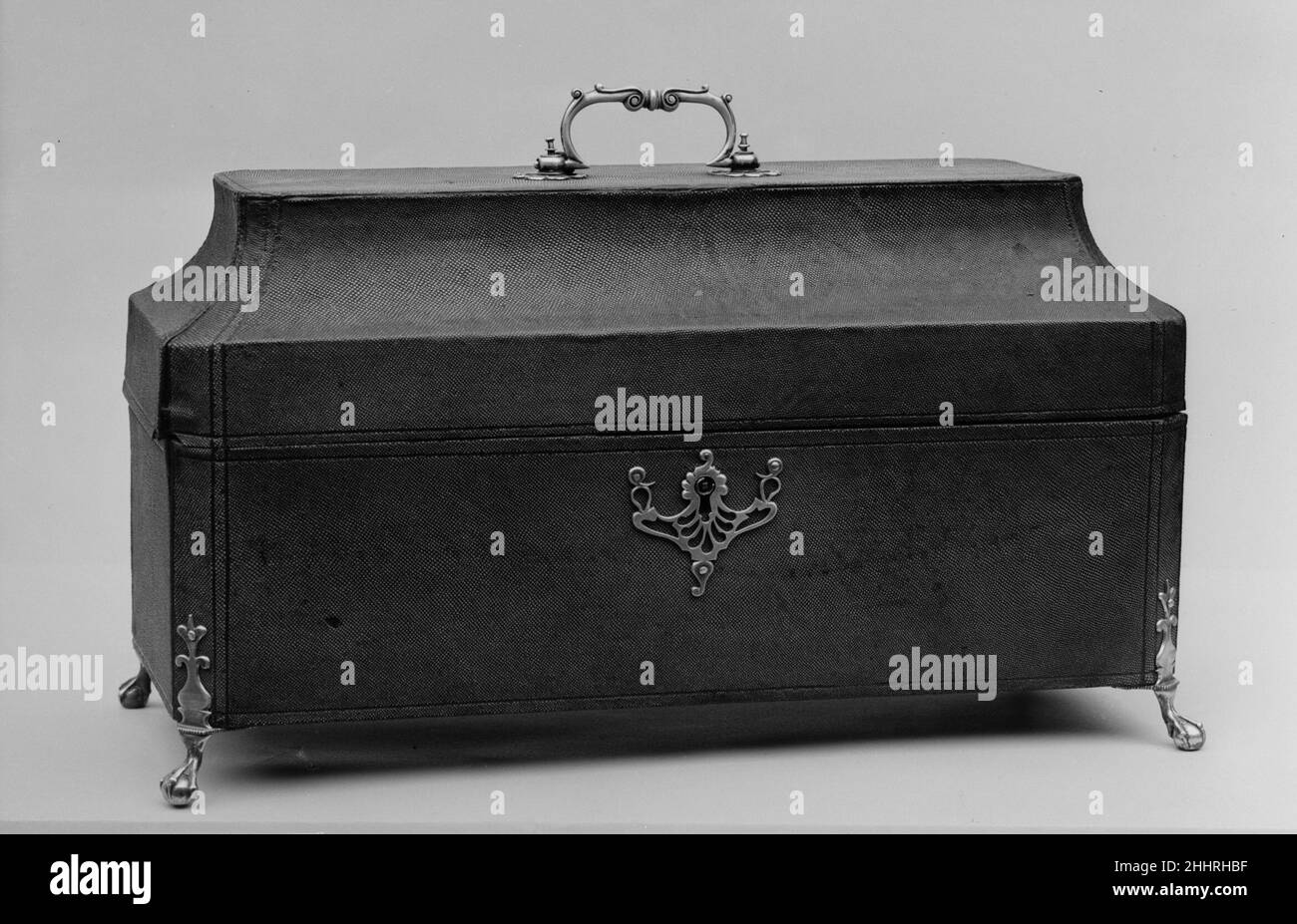 Tea Chest 1762–63. Tea Chest. 1762–63. Leather, wood, silver. Made in ...