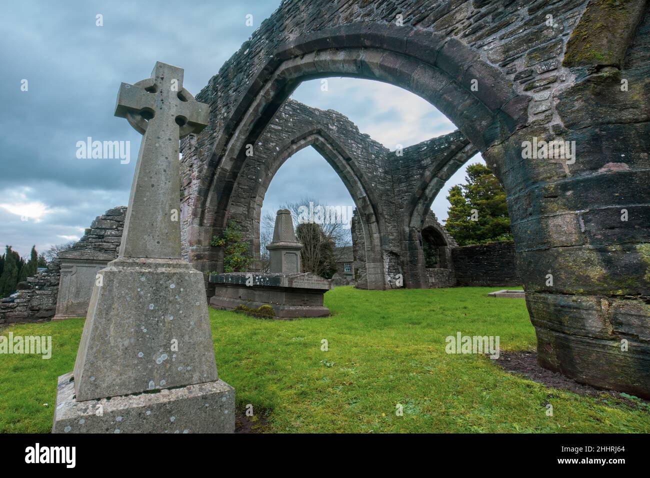 Muthill Old Church and Tower. Scotland. U.K Stock Photo - Alamy