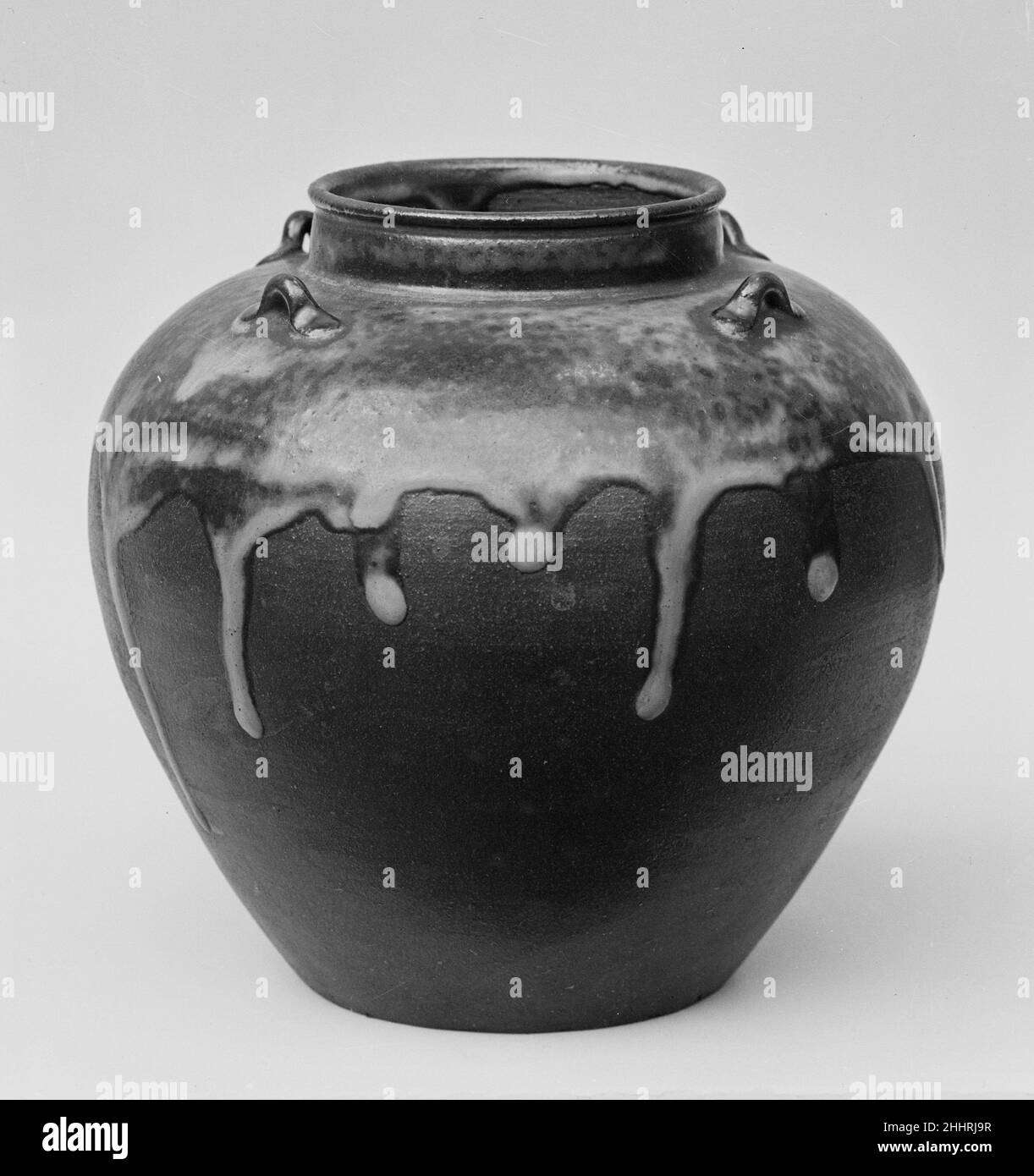 Jar 17th century Japan. Jar. Japan. 17th century. Clay covered with ...