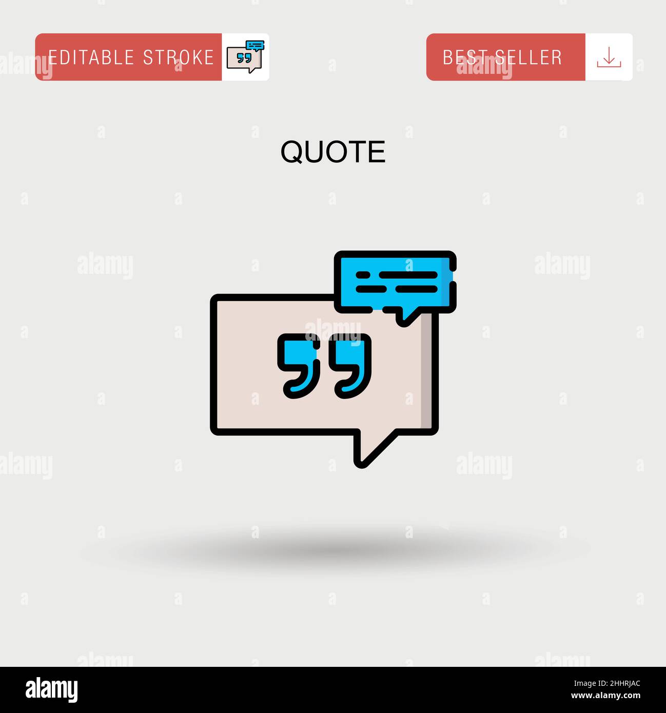 Quotation frame message quote memo hi-res stock photography and images ...