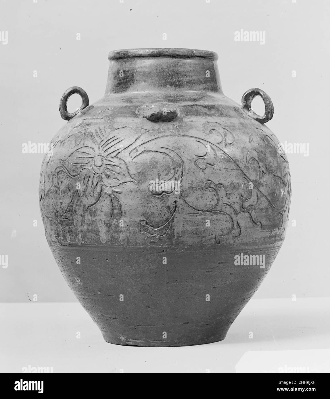 Jar 18th century Japan. Jar. Japan. 18th century. Clay covered with a ...