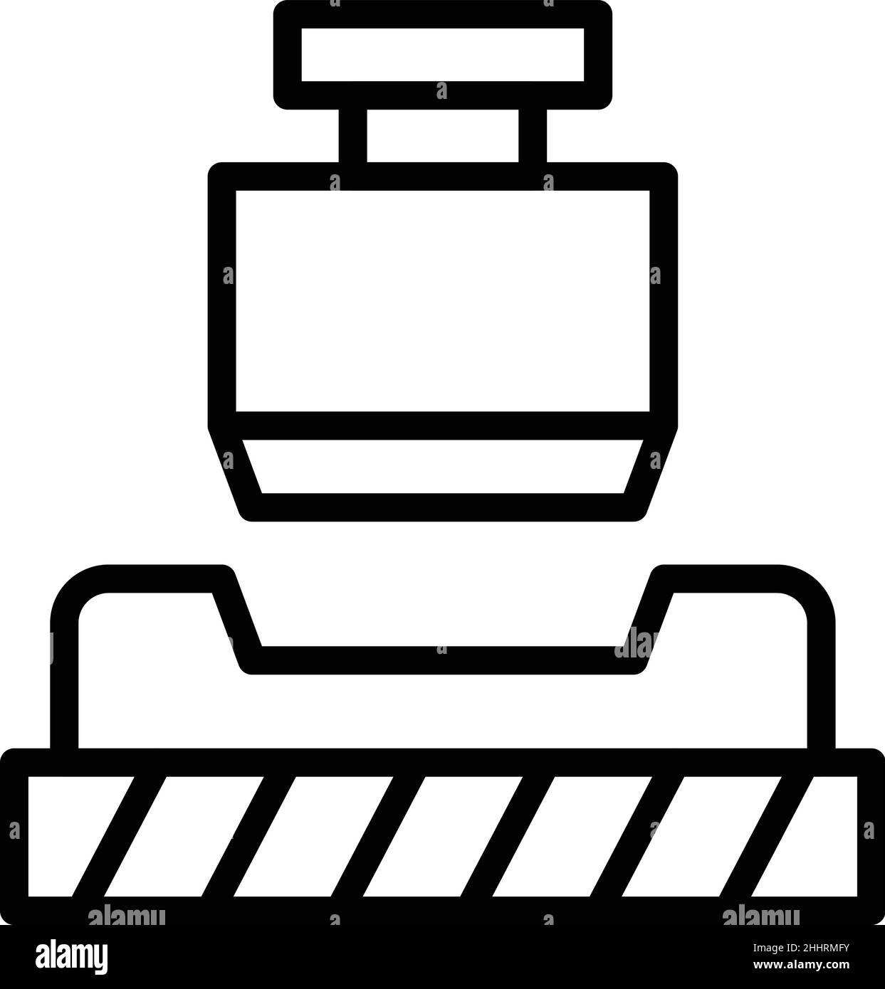 Tyre press Stock Vector Images - Alamy