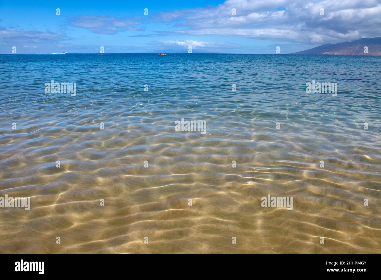 Calm sea water surface texture with splashes and waves. Abstract nature ...
