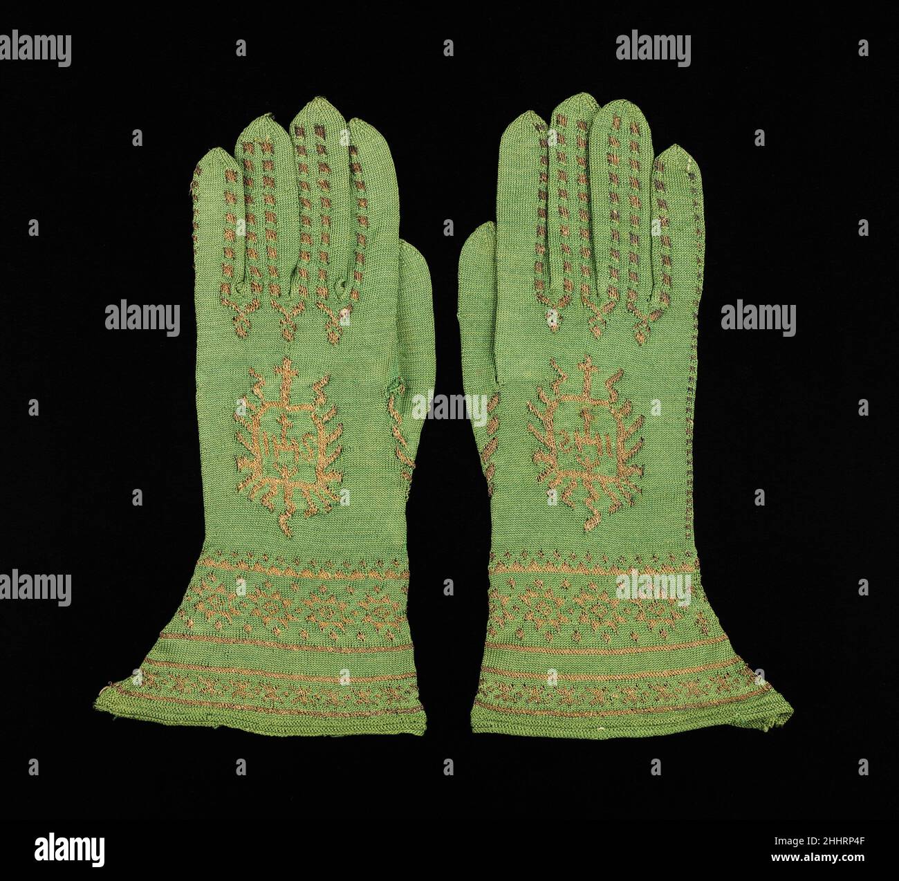 Bishop's Gloves fourth quarter 17th century European Liturgical gloves ...