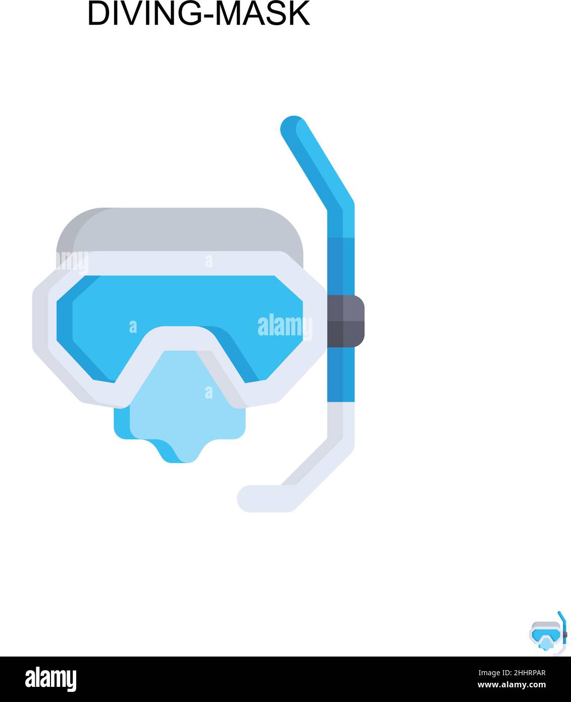 Scuba diver pictogram hi-res stock photography and images - Alamy