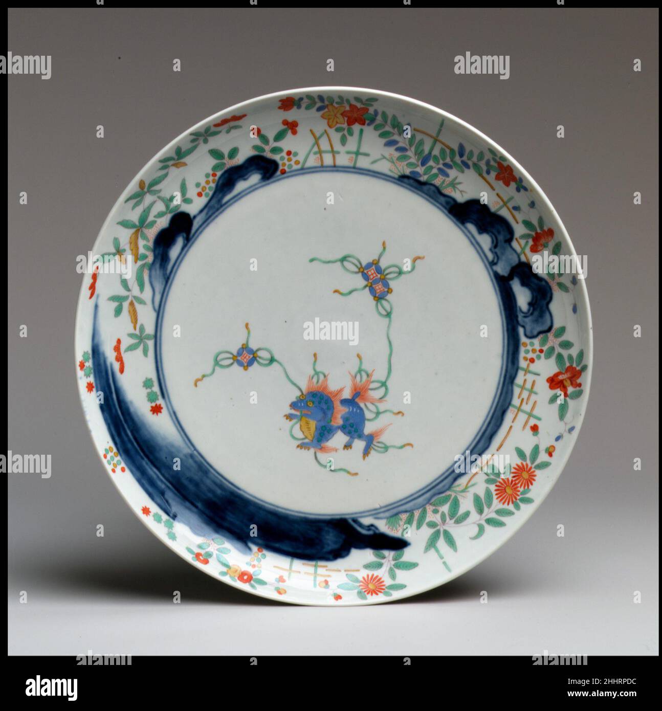 Plate ca. 1750, decorated 19th century Imperial Porcelain Manufactory ...