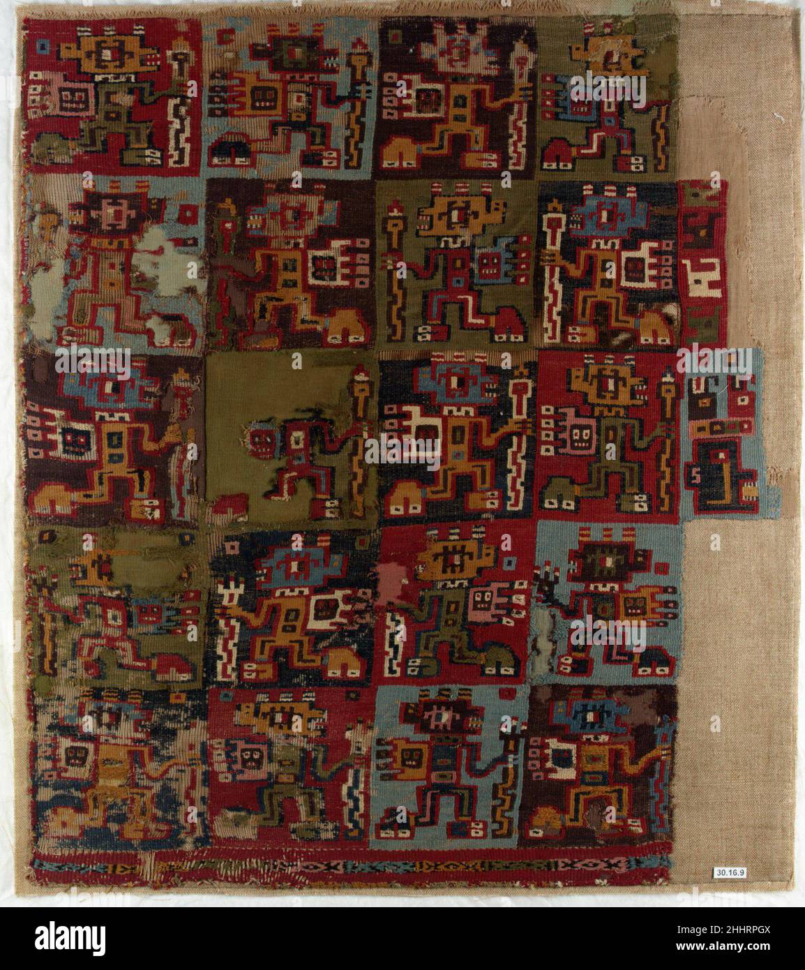 Mantle Fragment 9th–10th century Wari. Mantle Fragment. Wari. 9th–10th ...