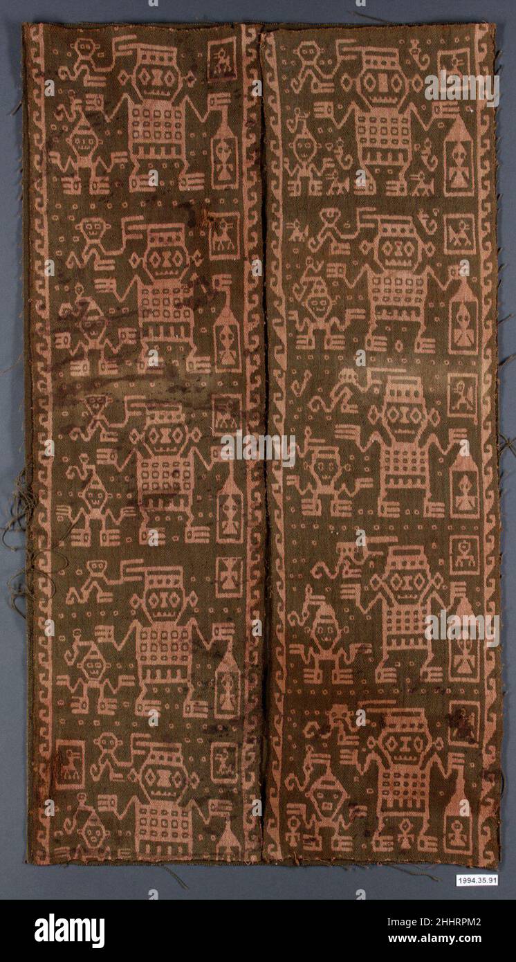 Sash Fragments 14th–early 16th century Peruvian. Sash Fragments ...