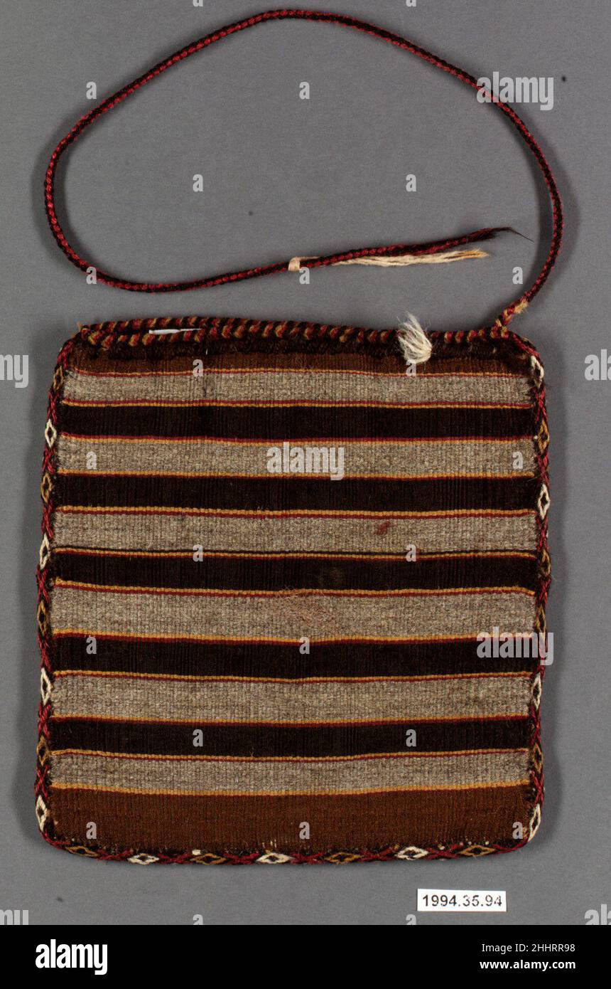 Bag 16th century Colonial. Bag. Colonial. 16th century. Cotton, camelid ...