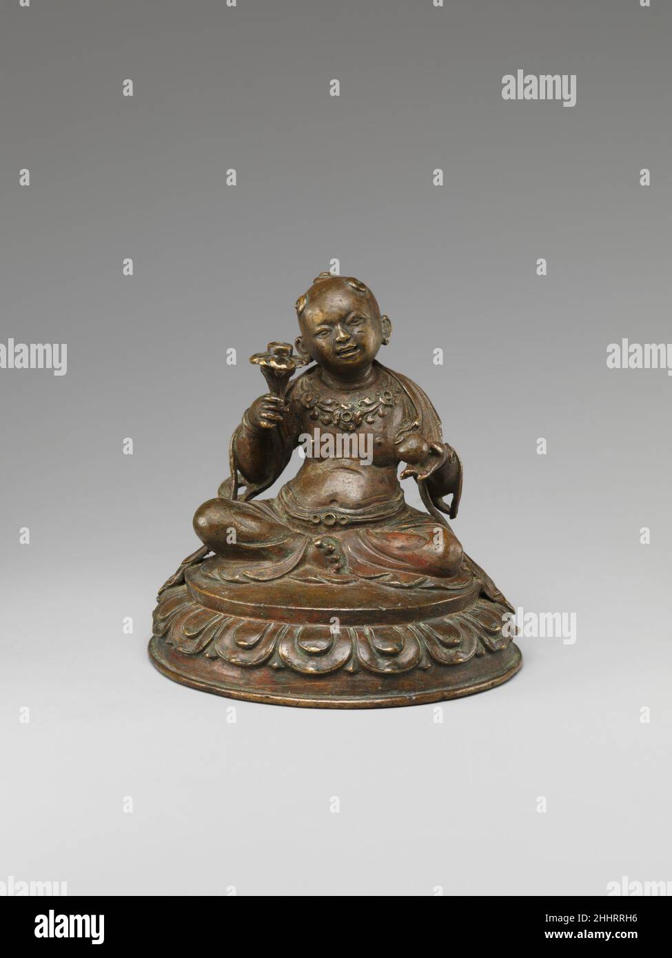 Youthful Manjushri on a Lotus Throne 16th century Tibet This work was ...