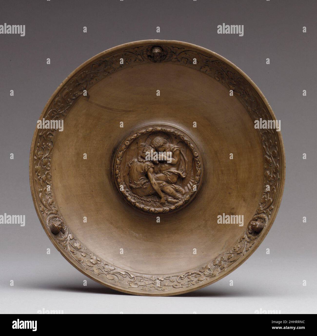 Goldsmith's model for a bowl with a representation of Roman Charity ca ...