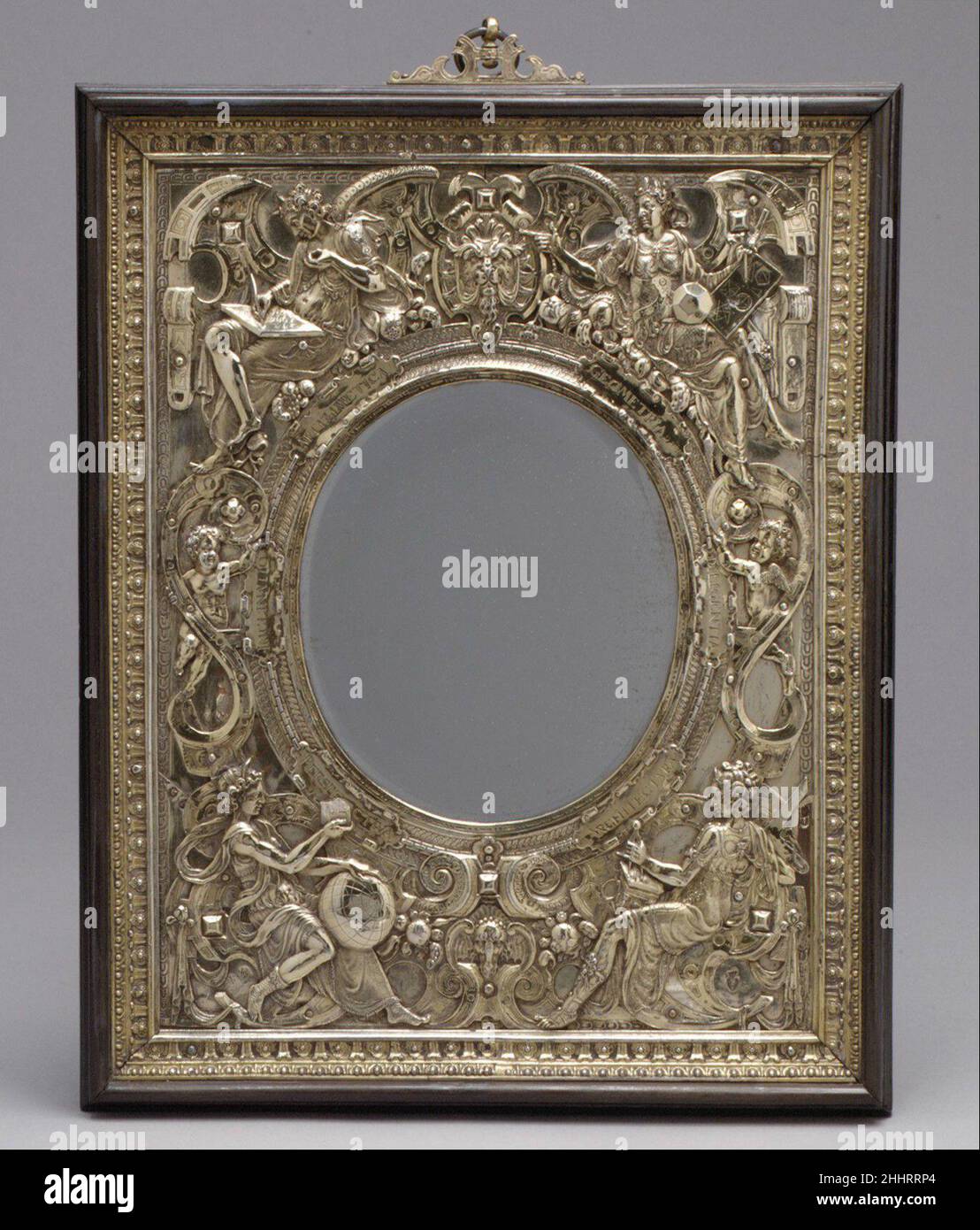 Relief mounted as a mirror frame ca. 1568 Wenzel Jamnitzer German ...