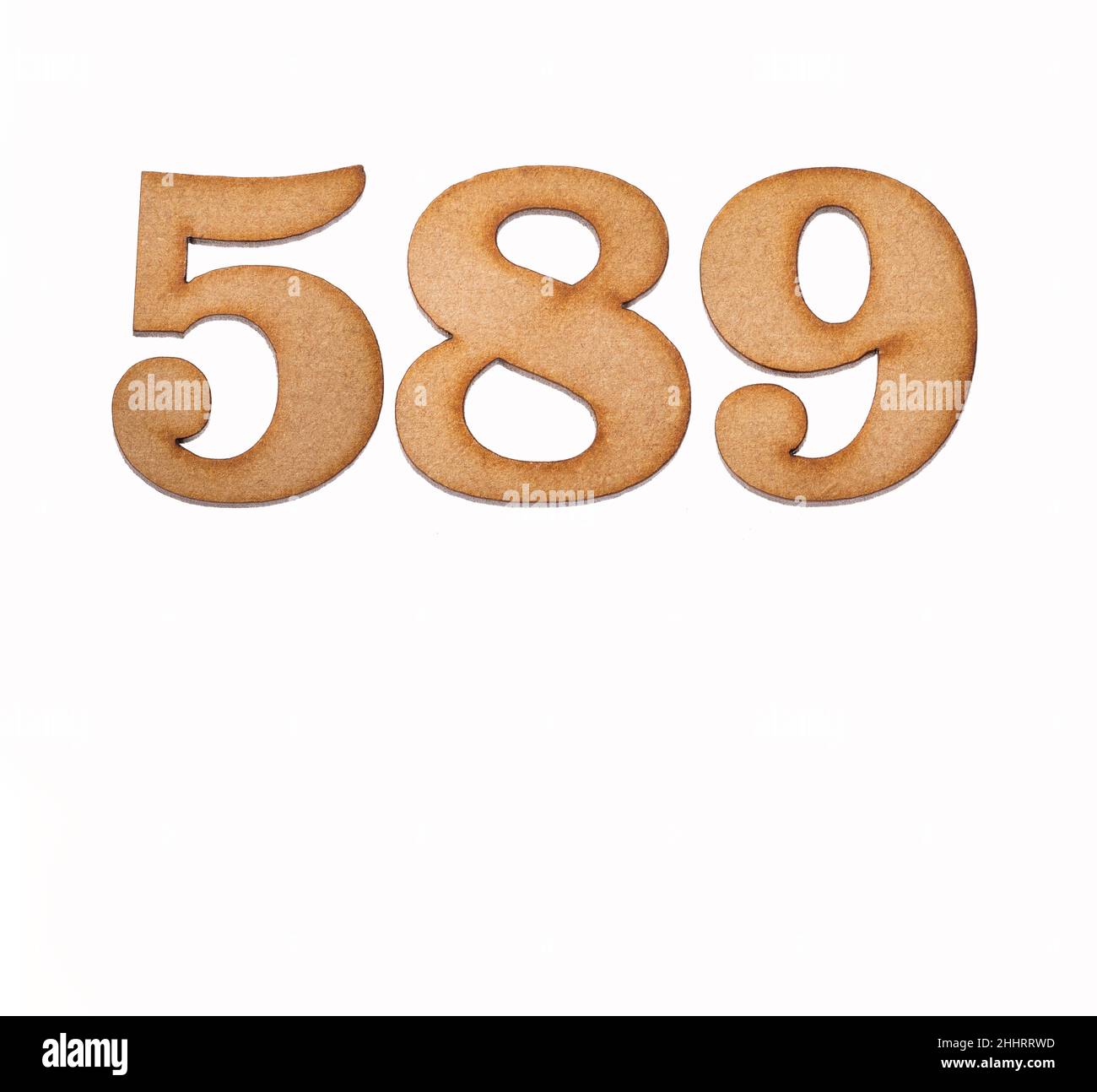 Number 589 Cut Out Stock Images & Pictures - Alamy