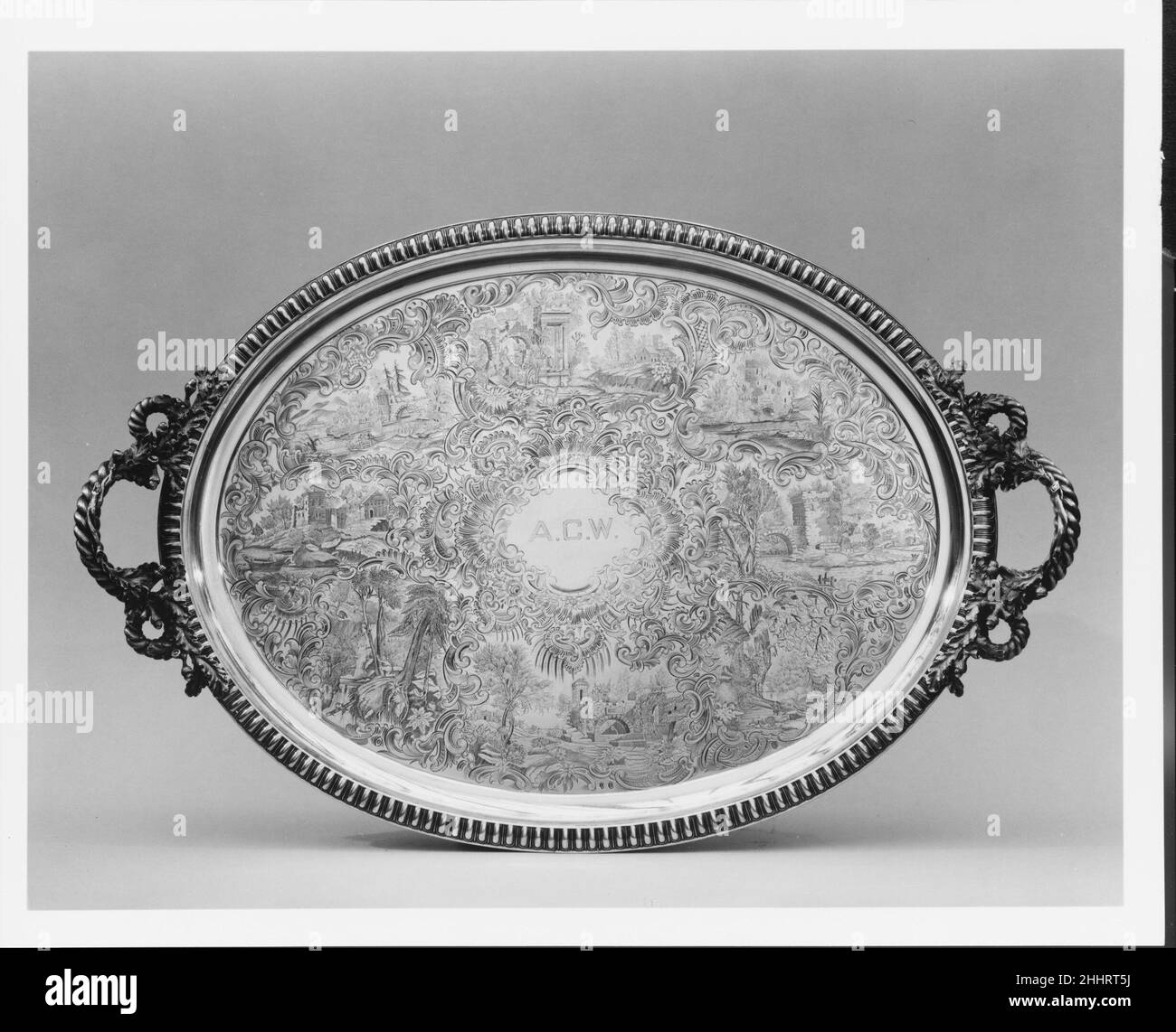 Tray 1800–1900 William Gale and Son. Tray. American. 1800–1900. Silver ...