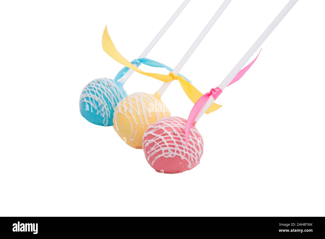 Sweet chocolate cake pops Cut Out Stock Images & Pictures - Alamy