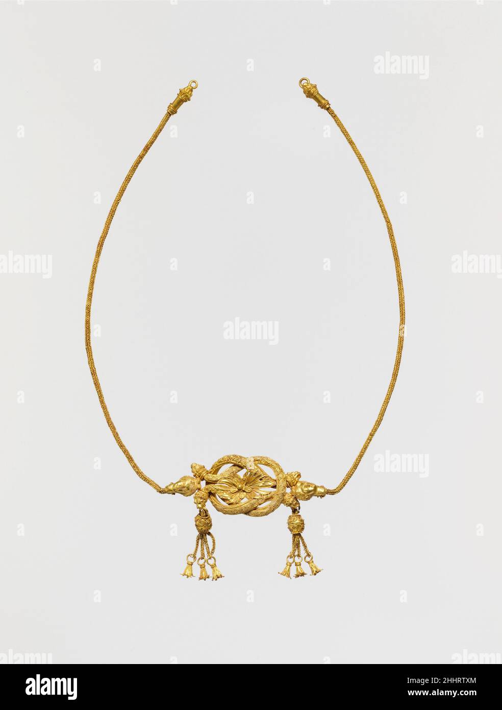Gold fillet with a Herakles knot late 4th–3rd century B.C. Greek The ...