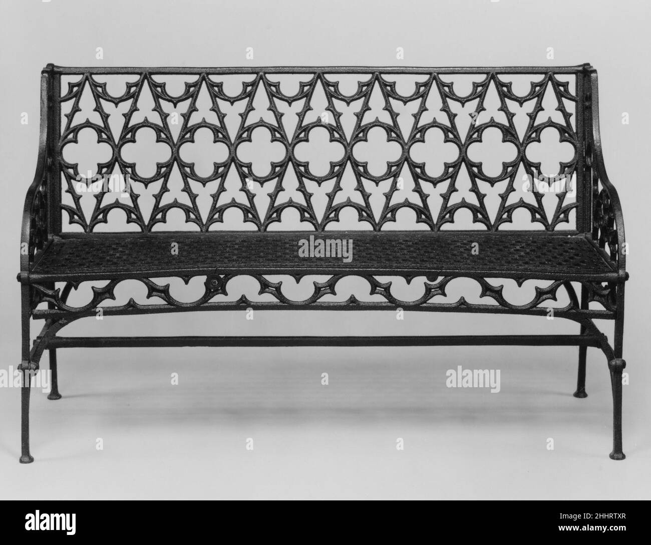 Bench 1850–60 American. Bench. American. 1850–60. Cast iron. Made in ...