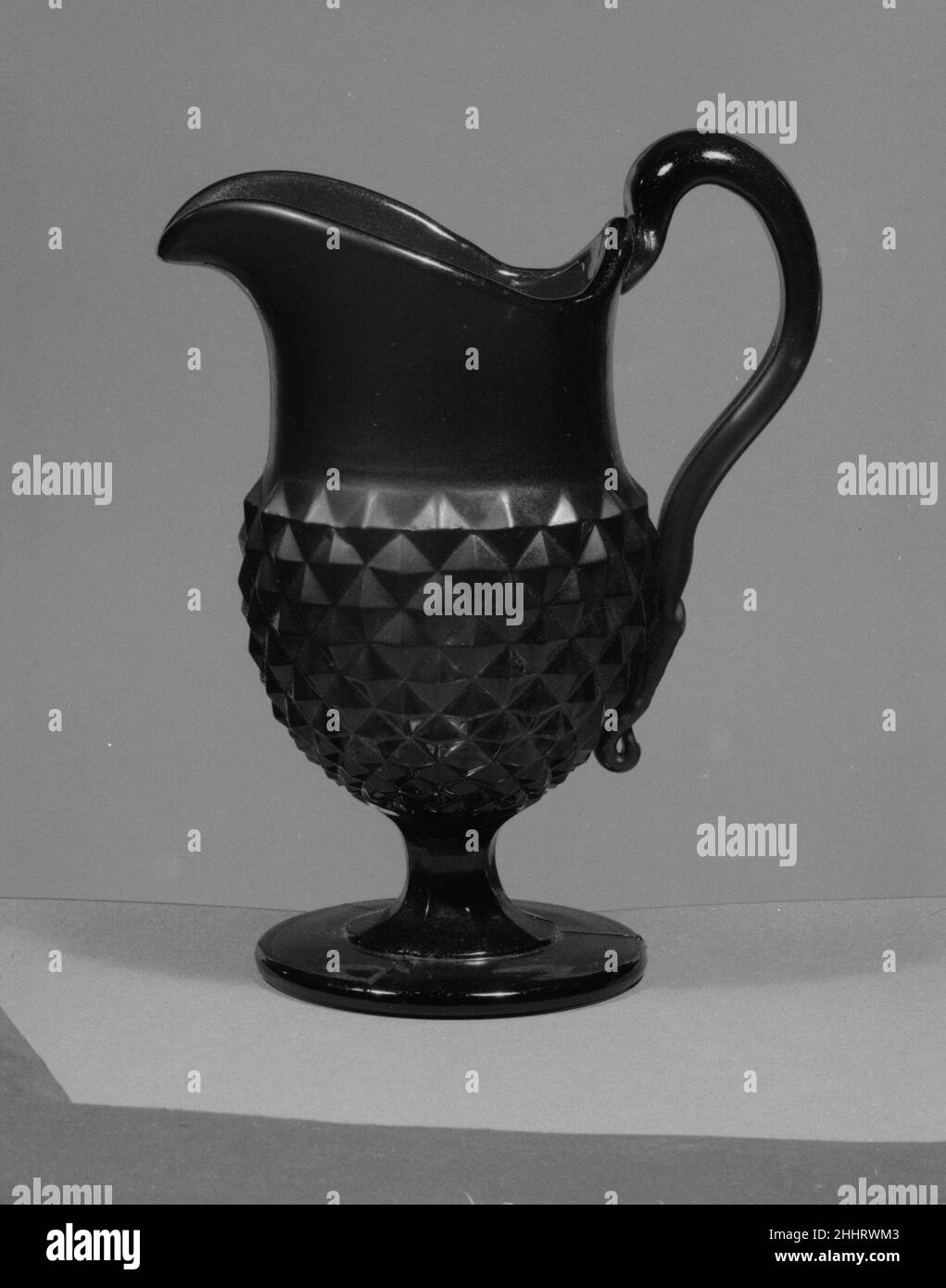 Creamer 1870–85 American. Creamer. American. 1870–85. Pressed blue ...