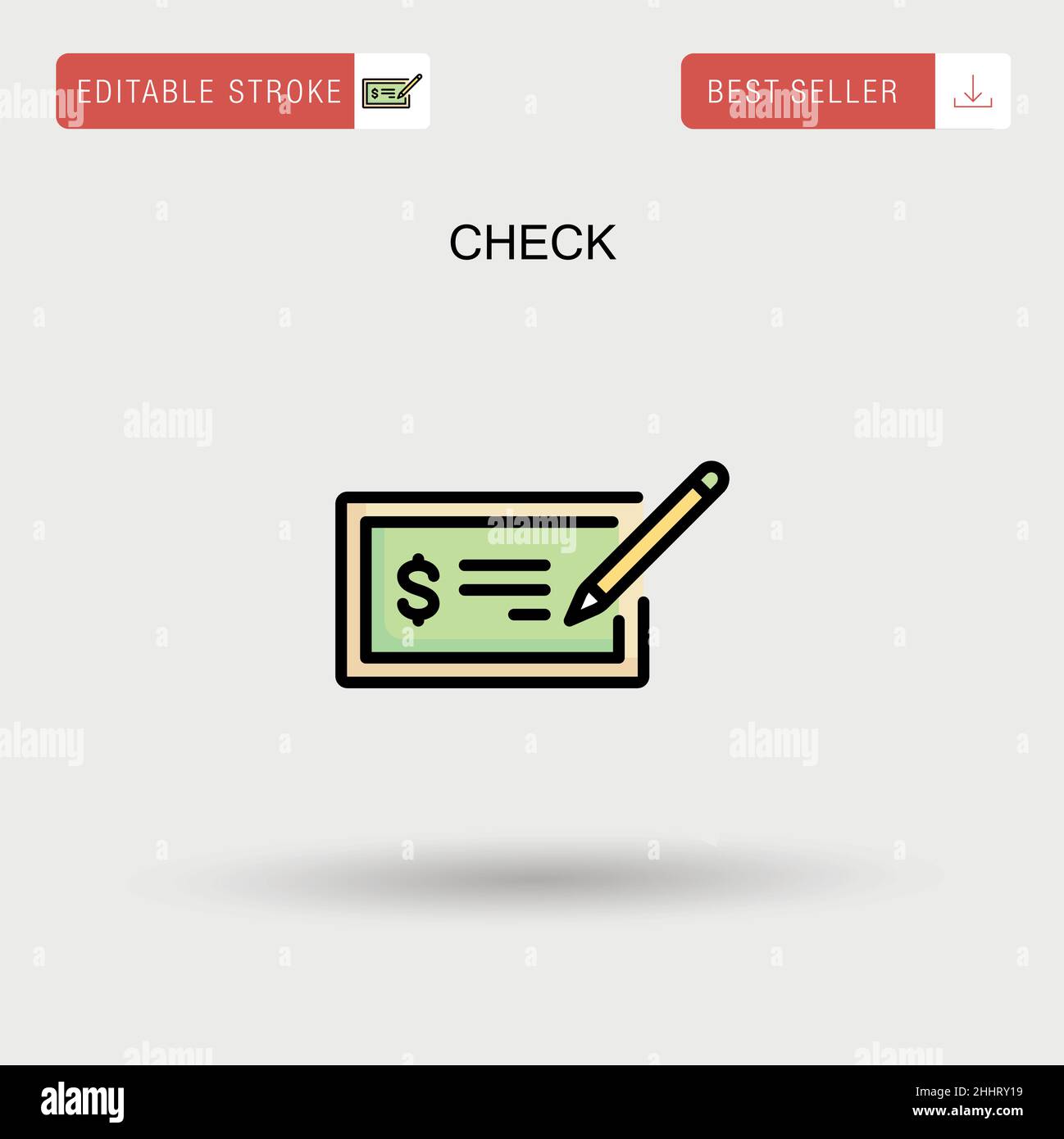 Check mark isolated icon Stock Vector Images - Alamy