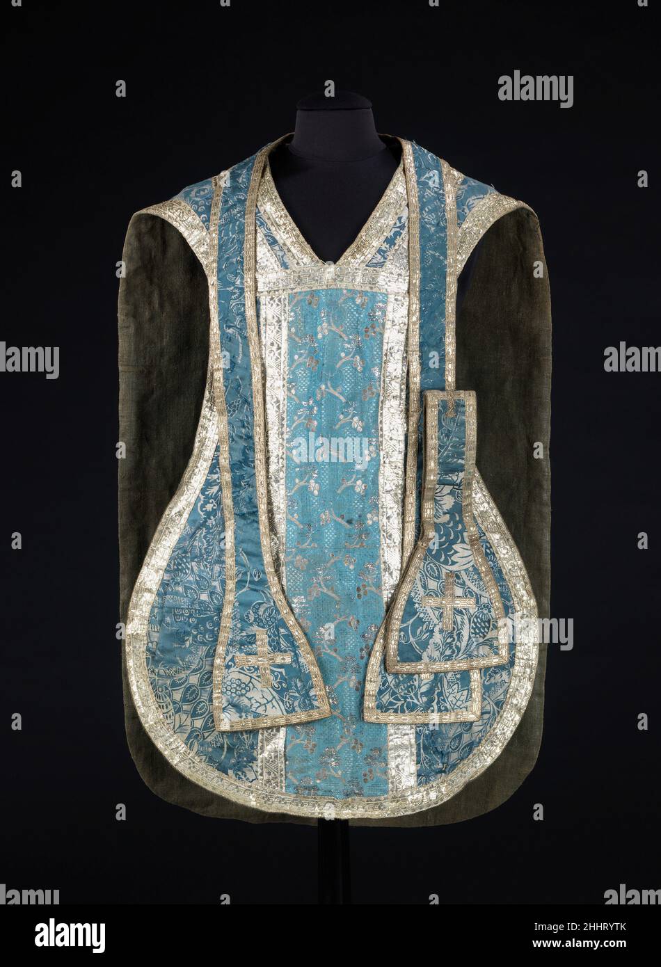 Chasuble, stole and maniple second quarter 18th century French The ...