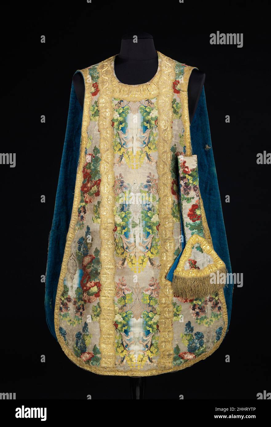 Chasuble and maniple second quarter 18th century European This chasuble ...