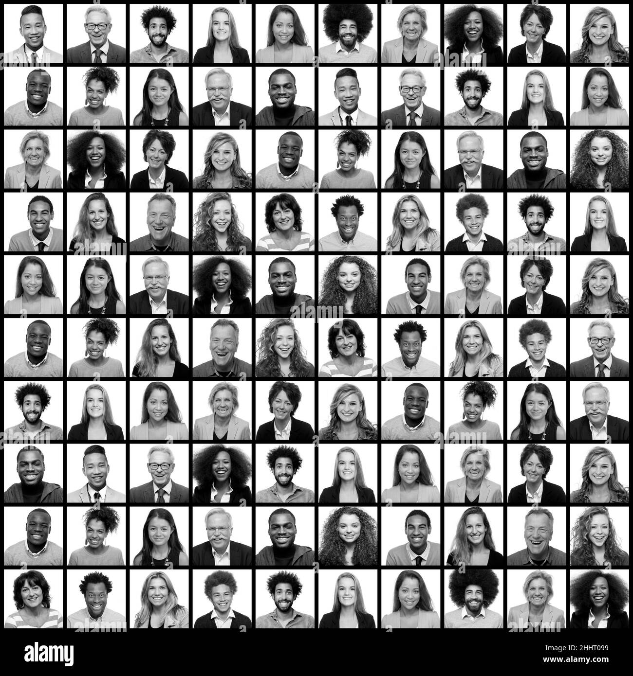 Indian people collage Black and White Stock Photos & Images - Alamy