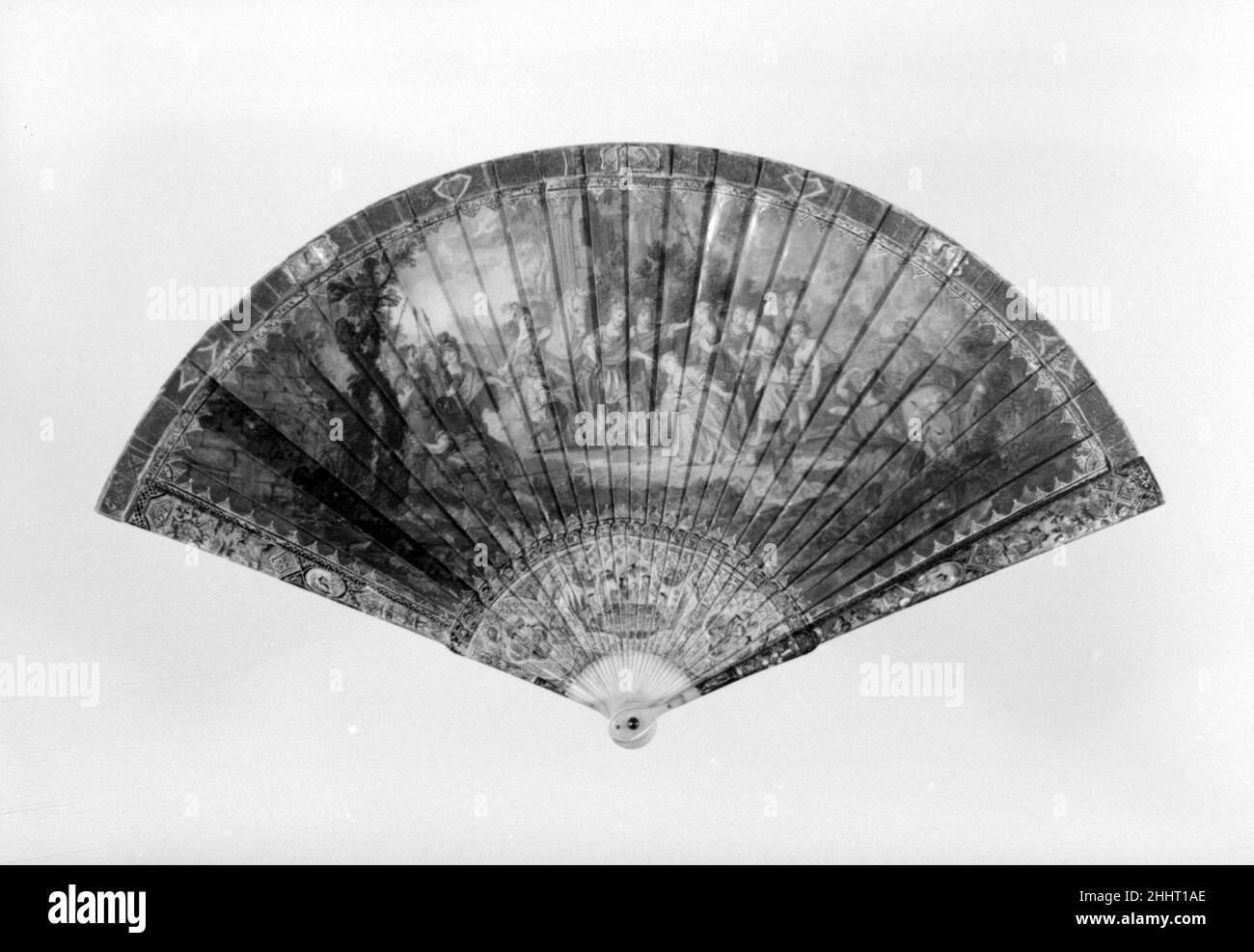 Fan 18th century French. Fan. French. 18th century. Ivory. Fans Stock ...