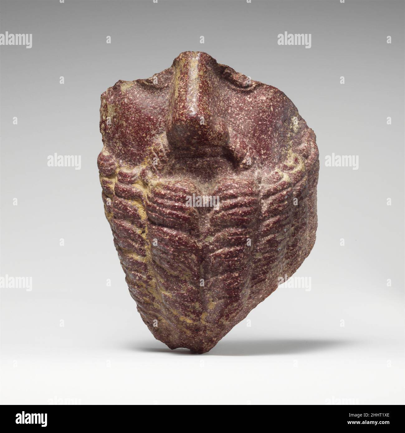 Fragmentary porphyry head of a bearded man 2nd or 3rd century A.D ...