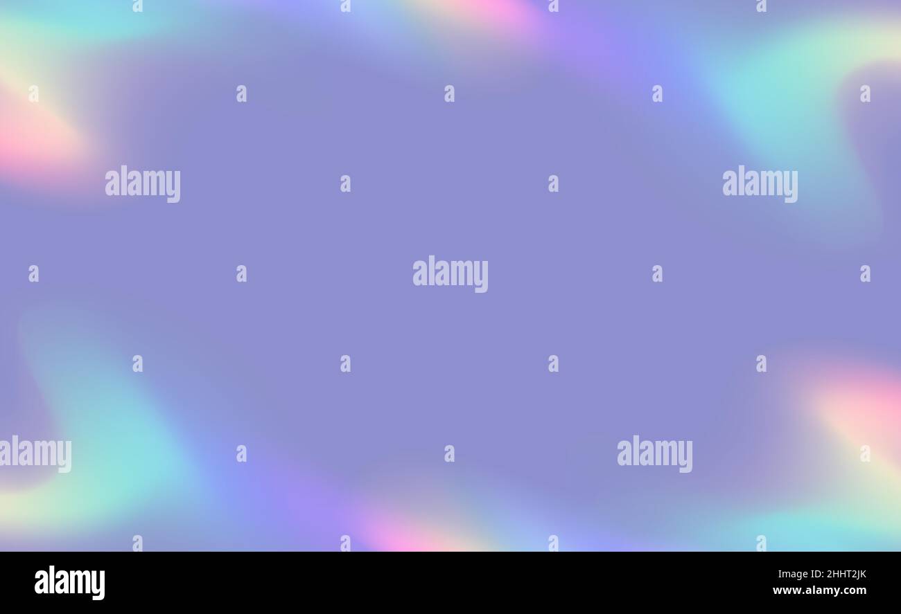 Refraction effect, wall with rainbow sunlight frame, holographic rays ...