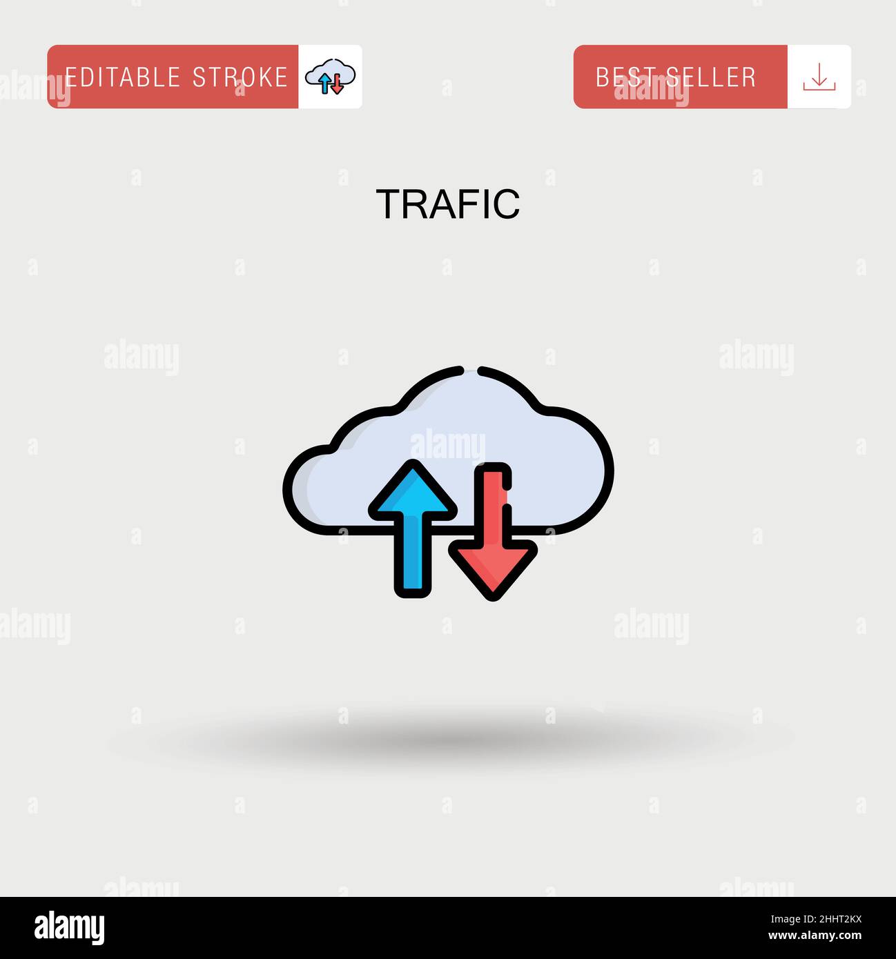 Slow trafic Stock Vector Images - Alamy