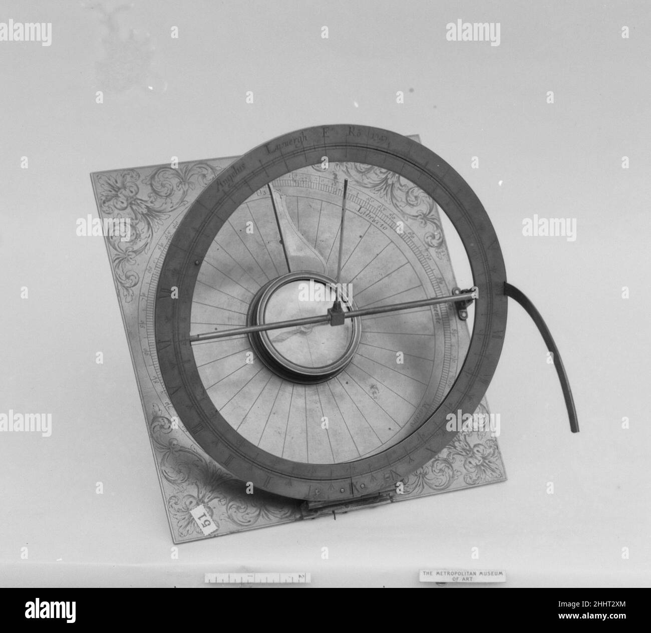 Roman sundial ancient Black and White Stock Photos & Images - Alamy