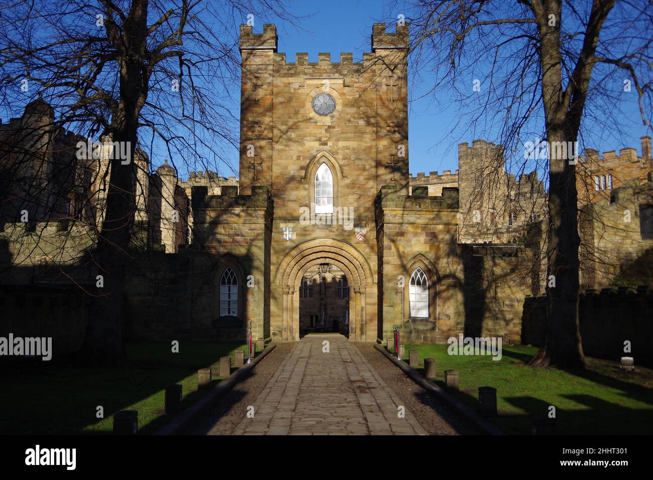 Durham Castle and Cathedral, Palace Green, County Durham, northern ...