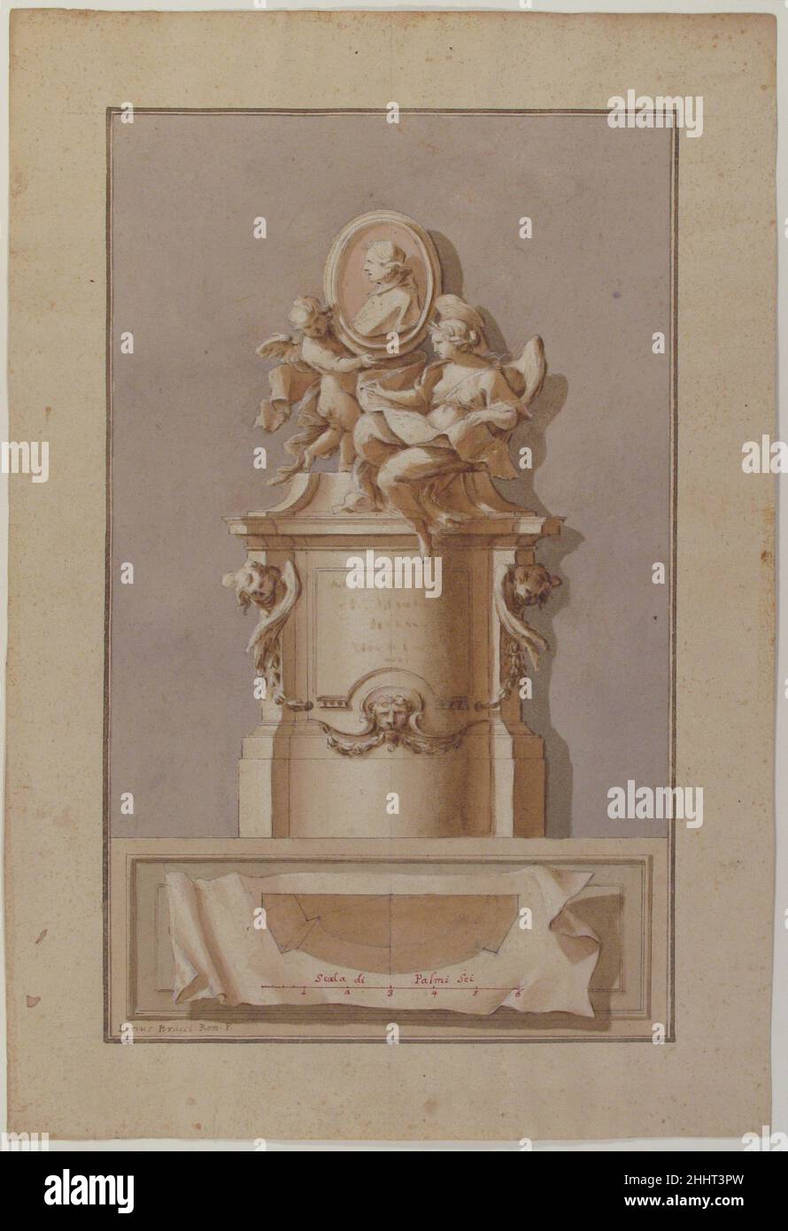 Design for a Tomb 1700–1773 Pietro Bracci Italian. Design for a Tomb ...