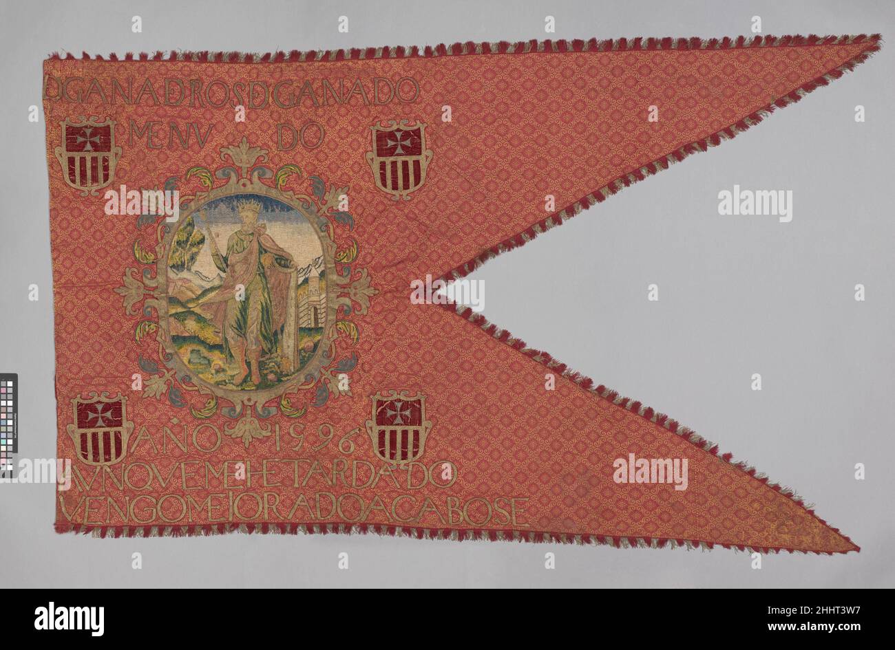 Banner 1596 Spanish Based on the embroidered inscription, this banner ...