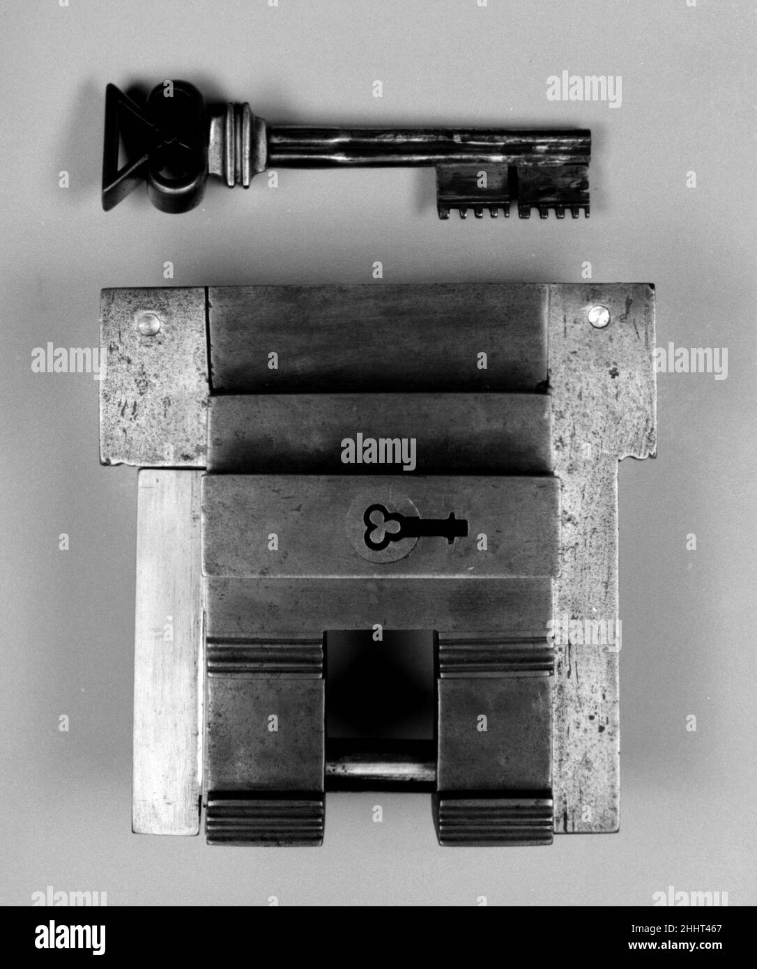 Padlock with key late 16th–early 17th century Spanish or German ...