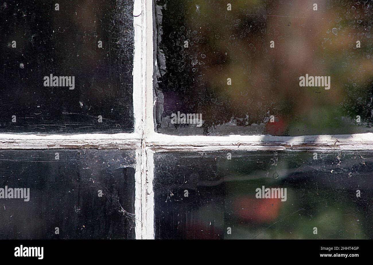 Battered window panes hi-res stock photography and images - Alamy