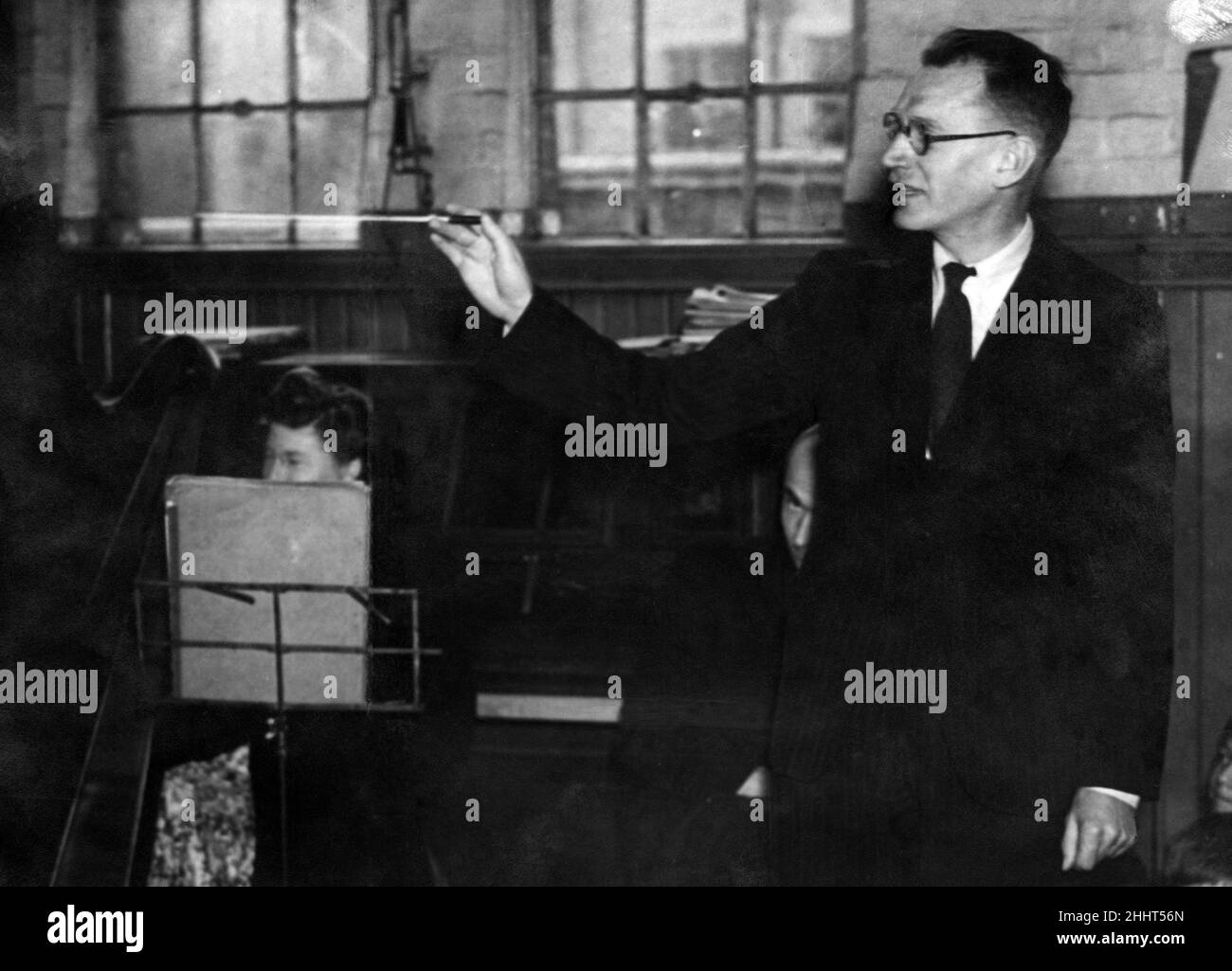 Dr. Desmond MacMahon, Music Advisor at Birmingham Education Committee ...