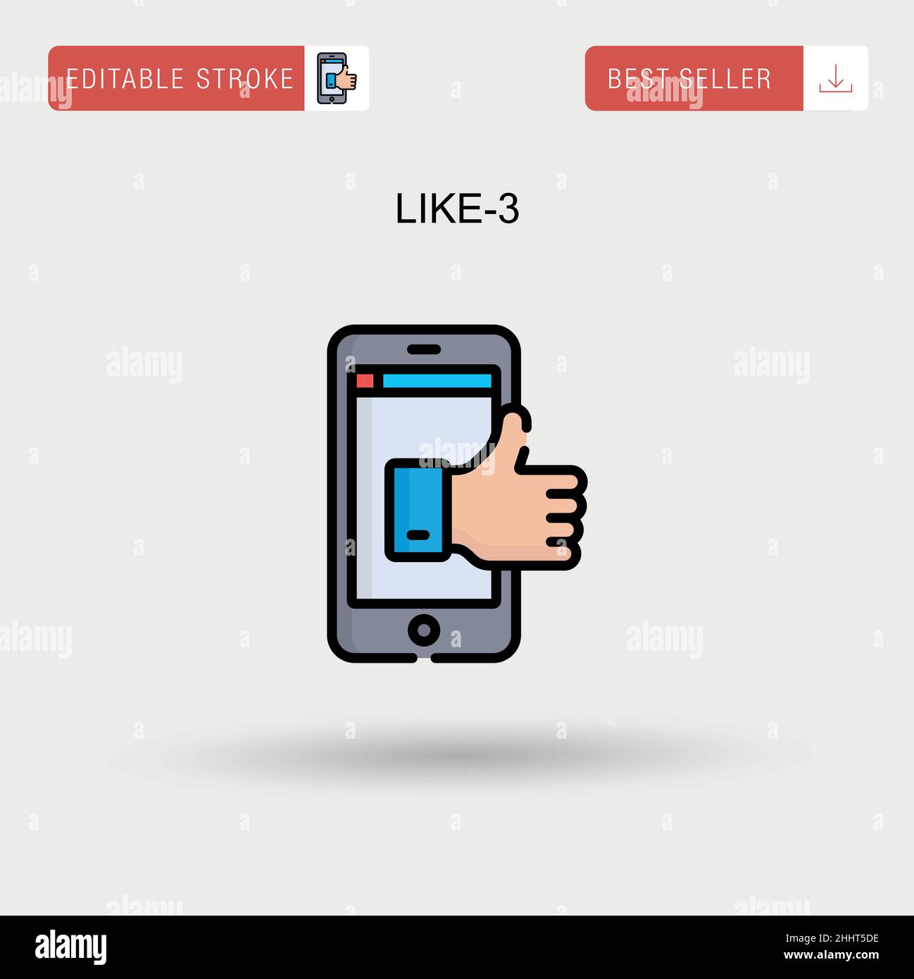 Like design hi-res stock photography and images - Alamy