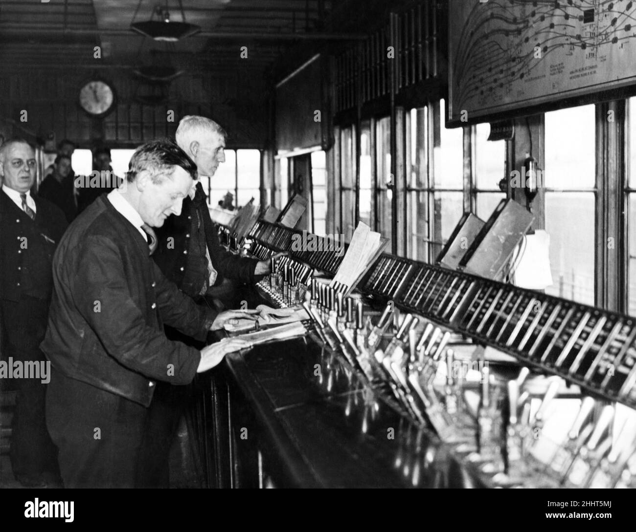 Newcastle signal box hi-res stock photography and images - Alamy