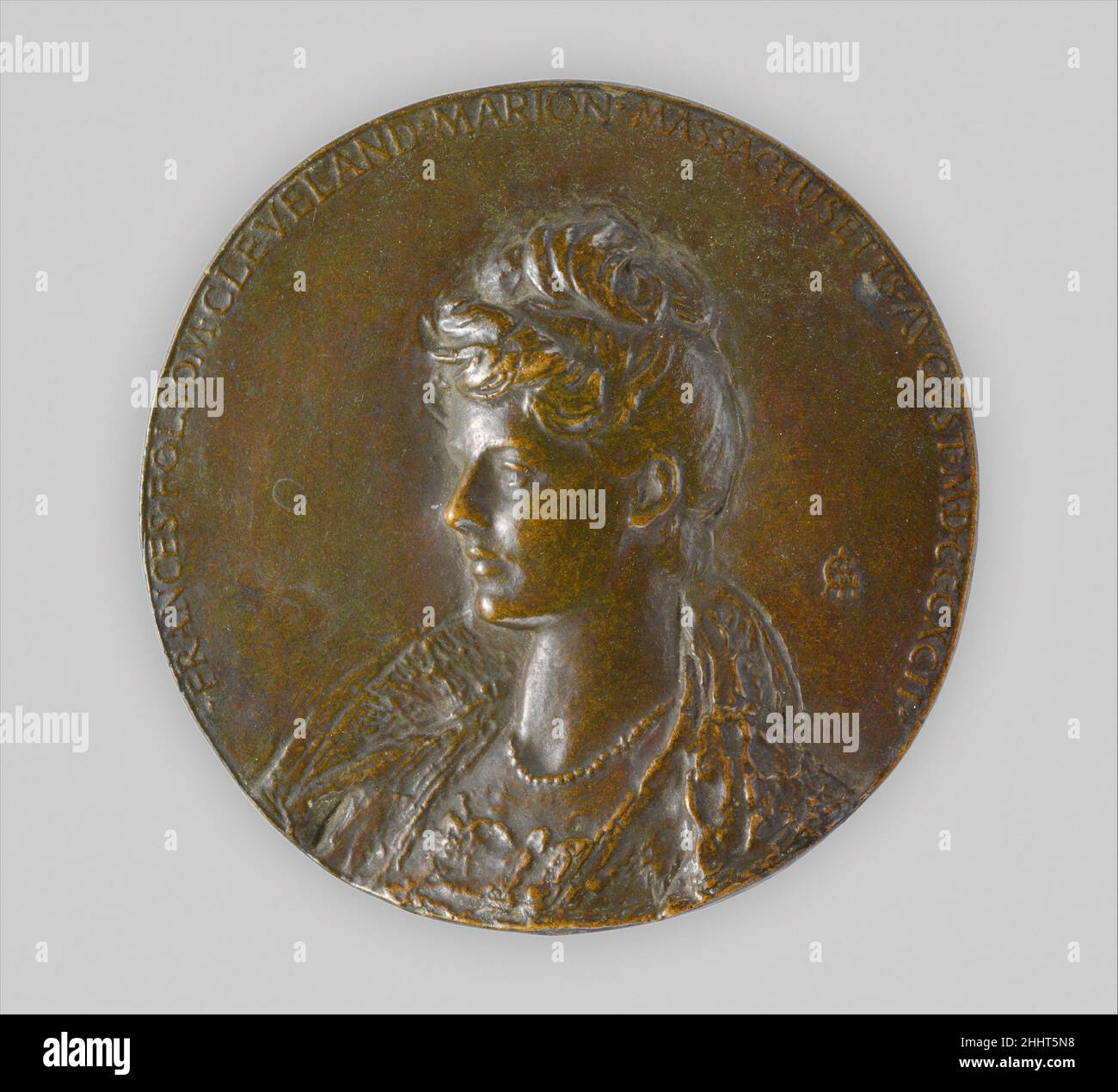 Frances Folsom Cleveland 1887–92, cast 1902 Augustus Saint-Gaudens ...