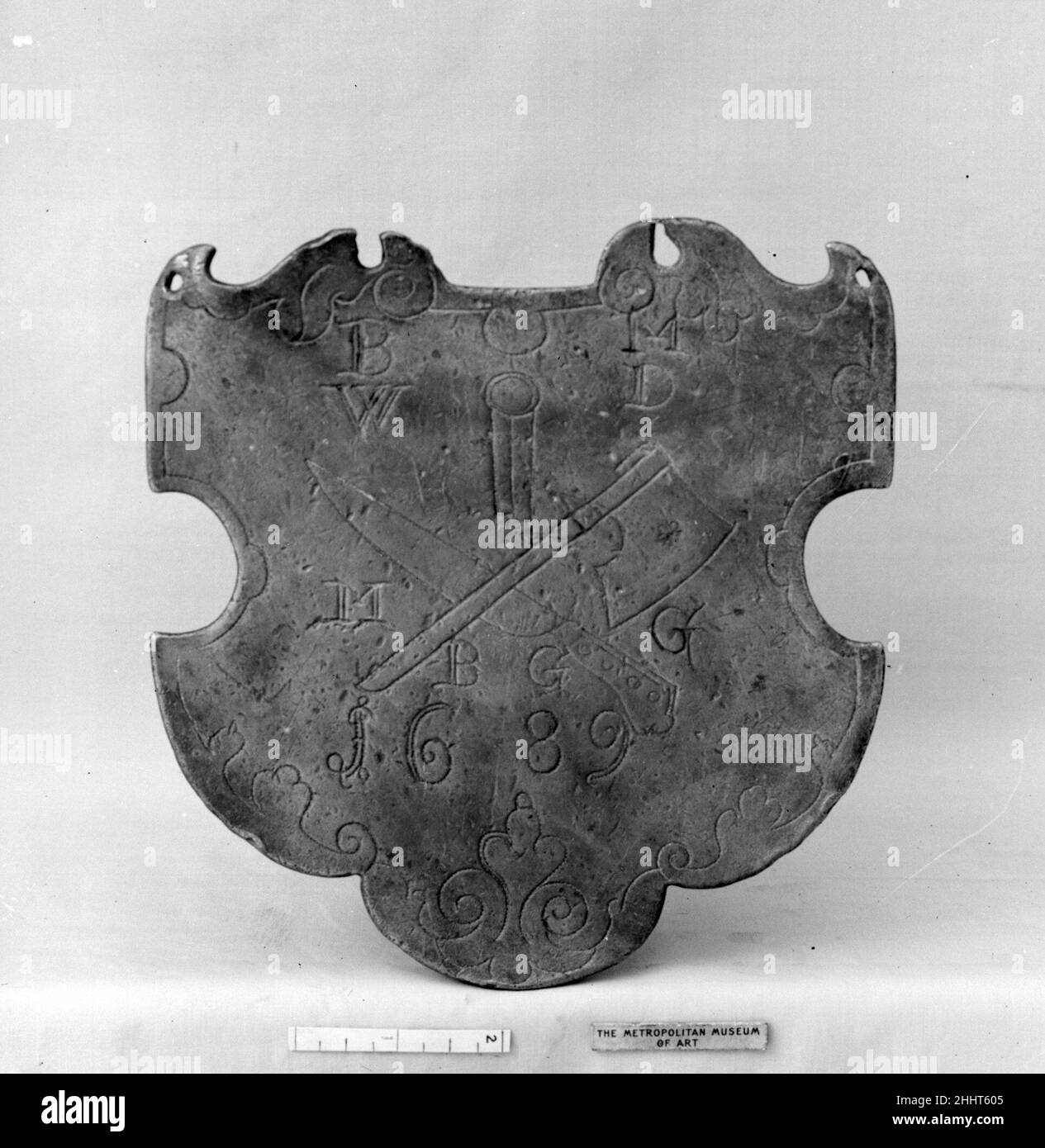 Guildsman's or tradesman's badge late 17th century possibly German ...