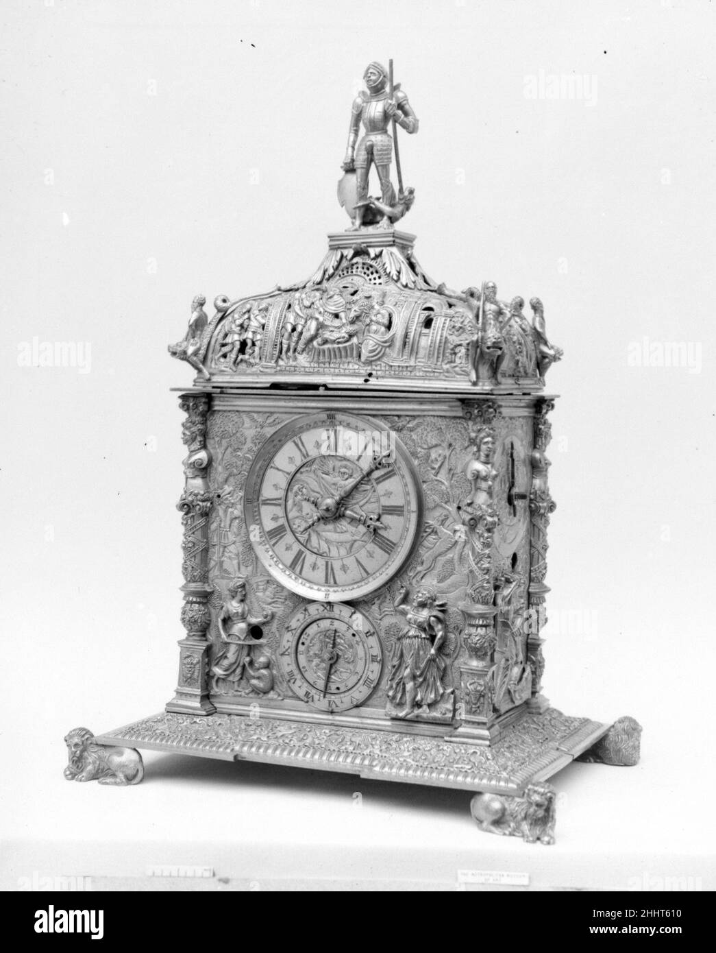 Clock 16th century German, Augsburg. Clock. German, Augsburg. 16th ...
