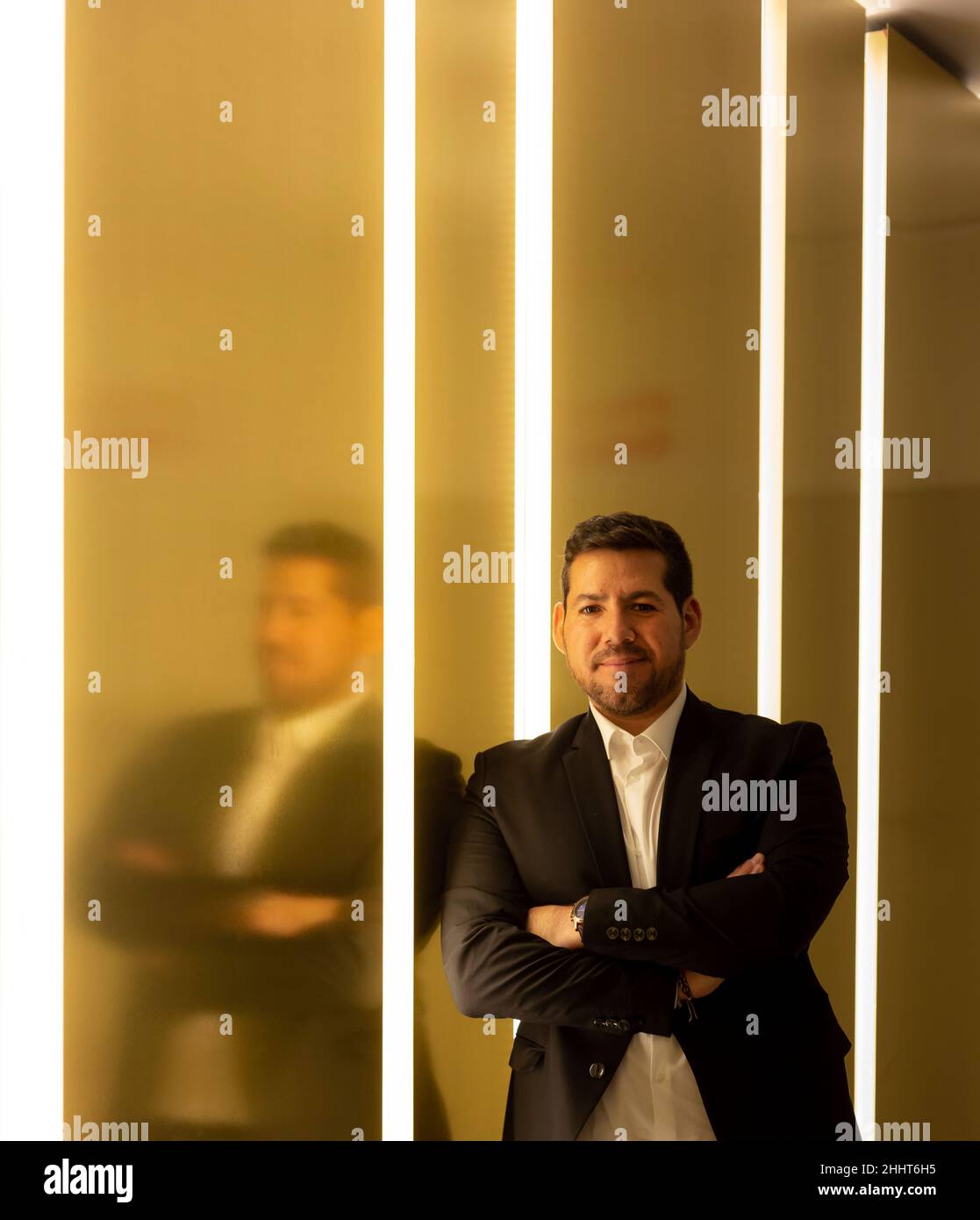 Portrait latin business man hi-res stock photography and images - Alamy