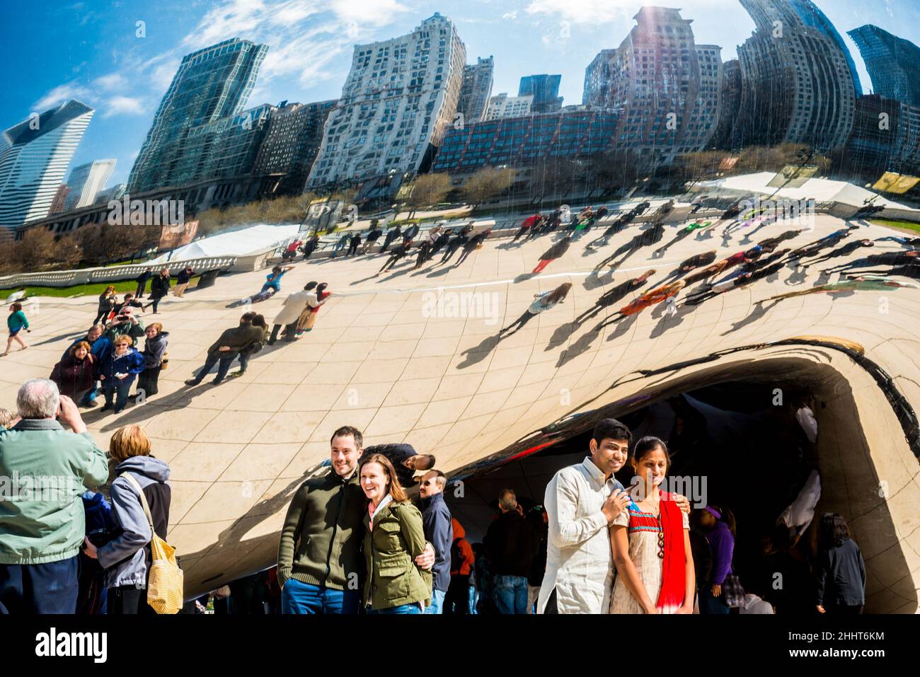 Chicago Millennium Park Stock Photo - Alamy