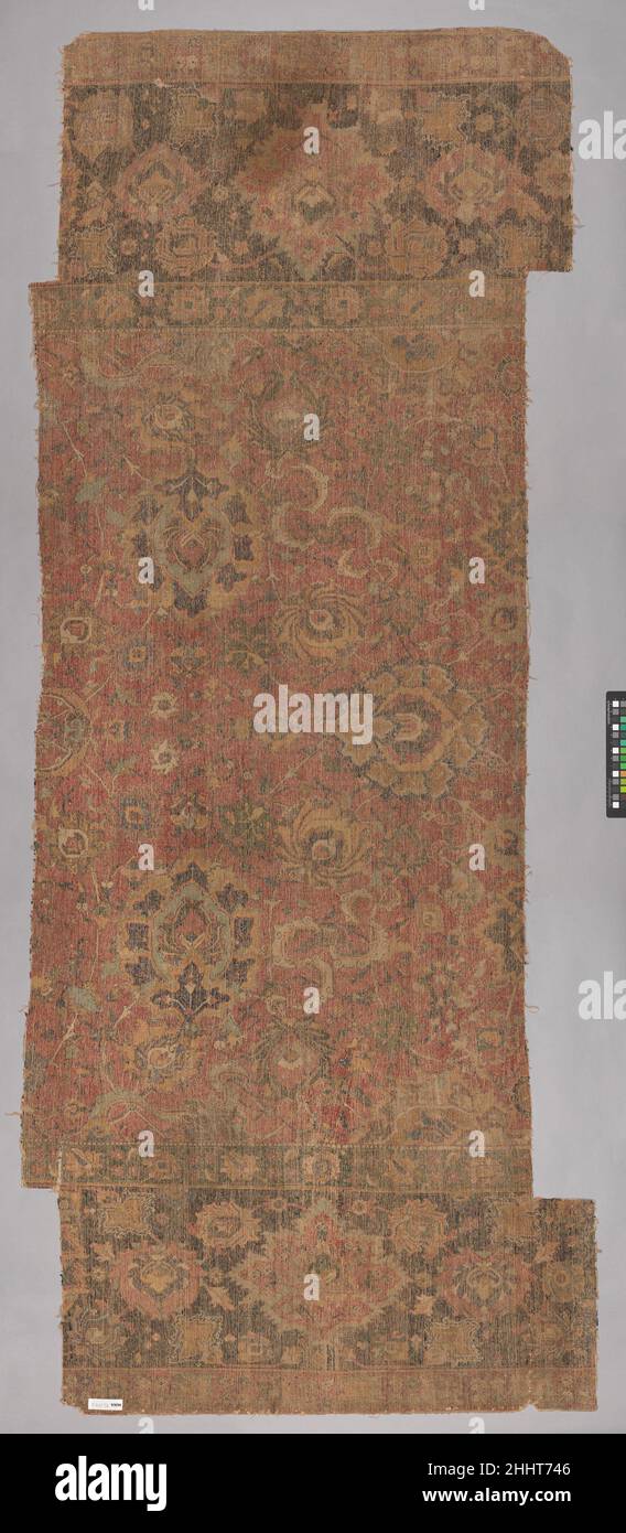 Carpet Fragment 17th century. Carpet Fragment 451060 Stock Photo - Alamy