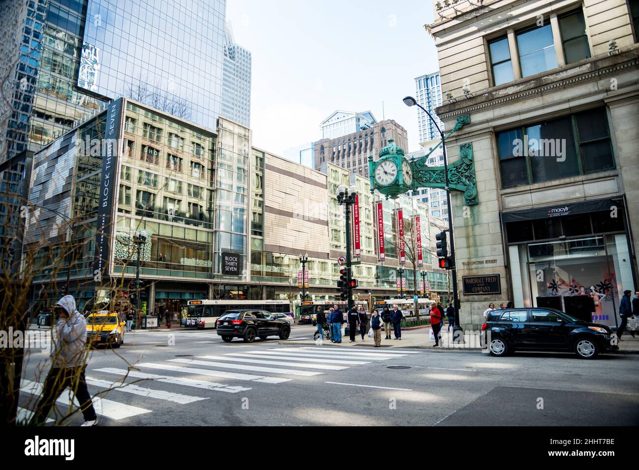 Chicago streets historical hi-res stock photography and images - Alamy