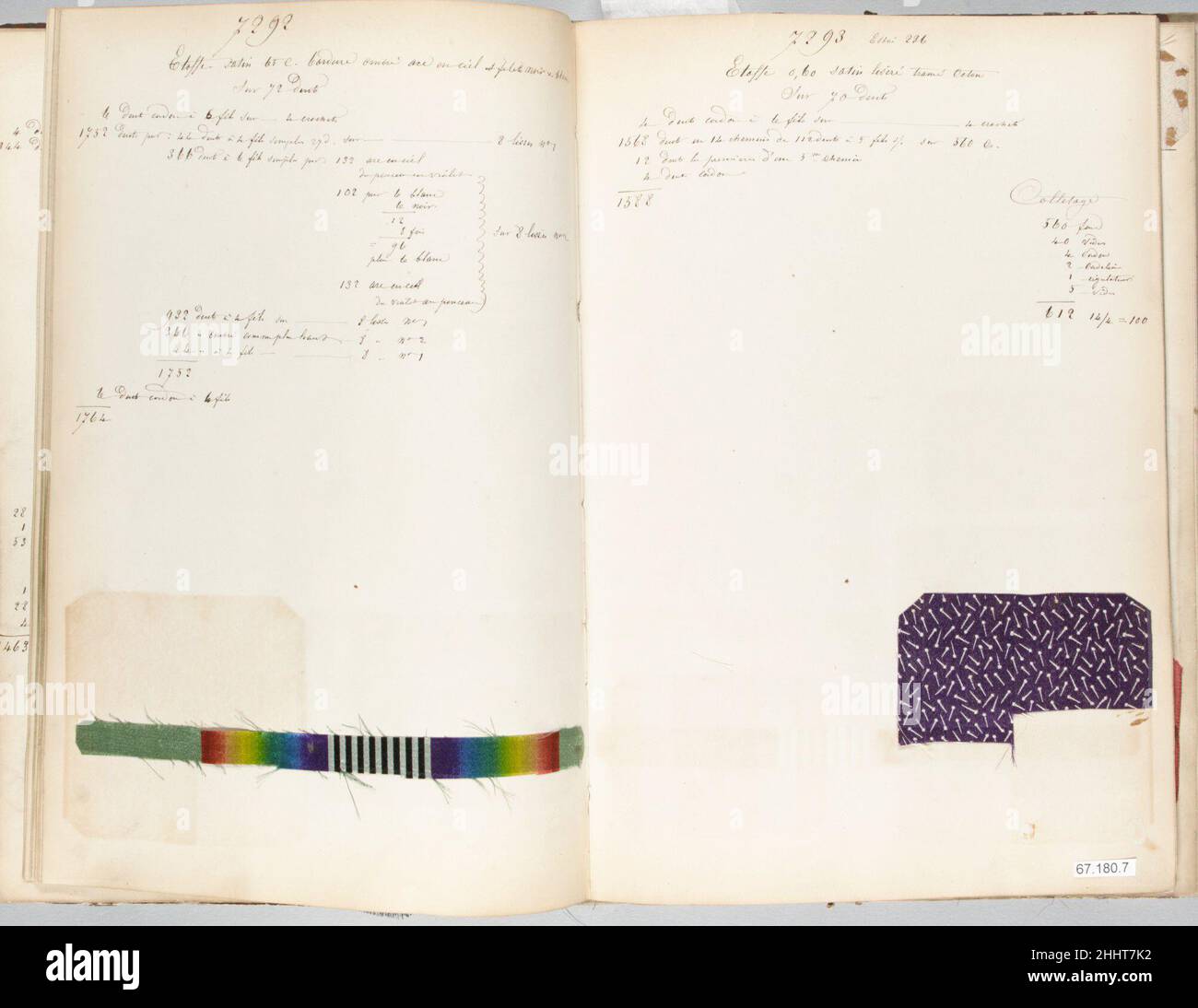 Textiles sample books hi-res stock photography and images - Alamy